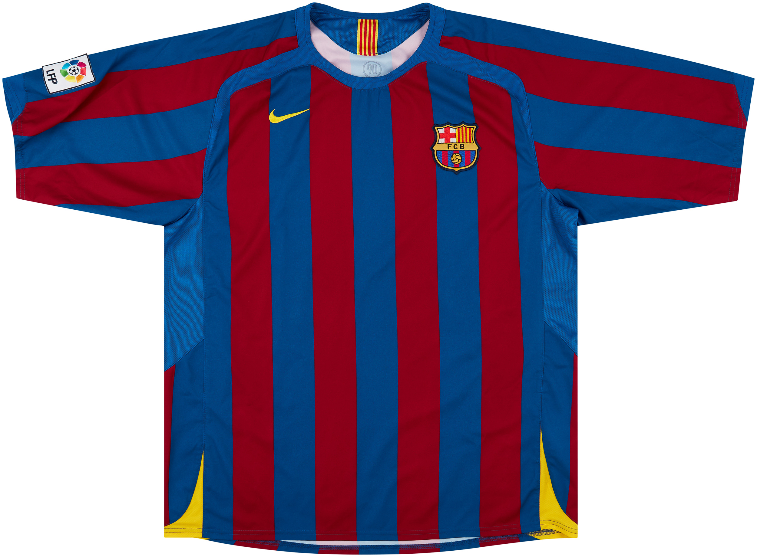 2005-06 Barcelona Home Shirt - Excellent 9/10 - (XL)