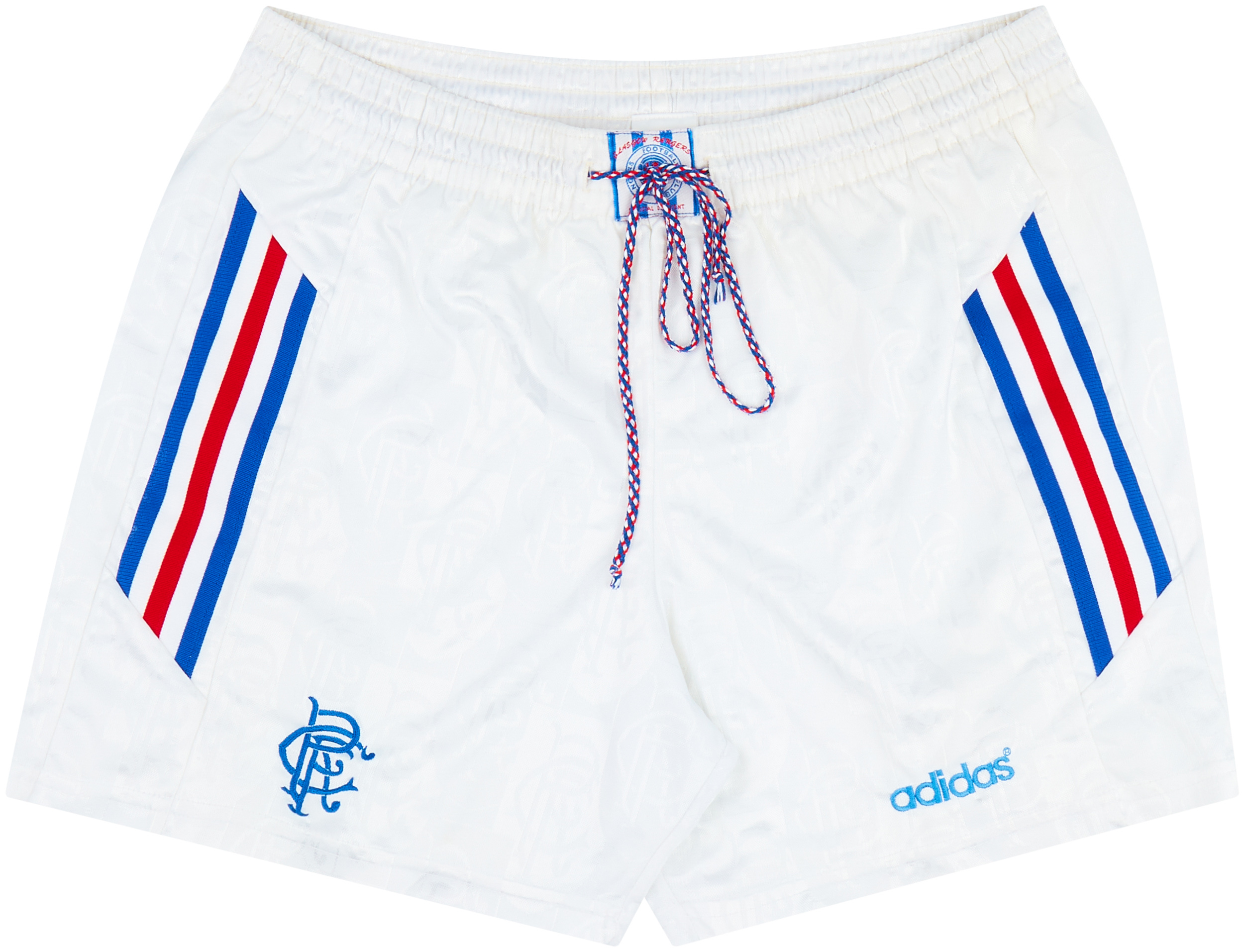 1996-97 Rangers Home Shorts - Good 5/10 - (L)