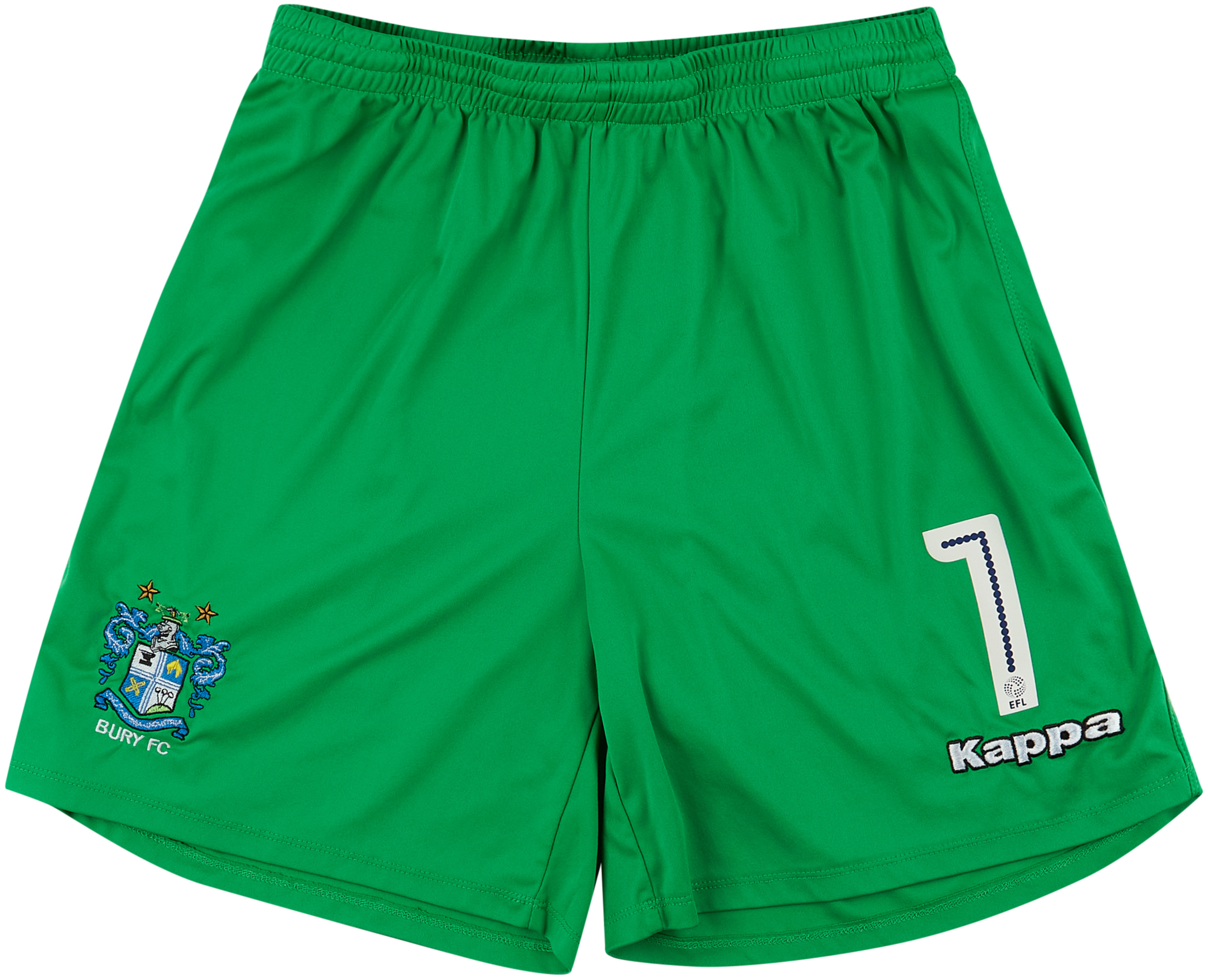 2016-17 Bury Player Issue GK Shorts #1 - 8/10 - (XL)