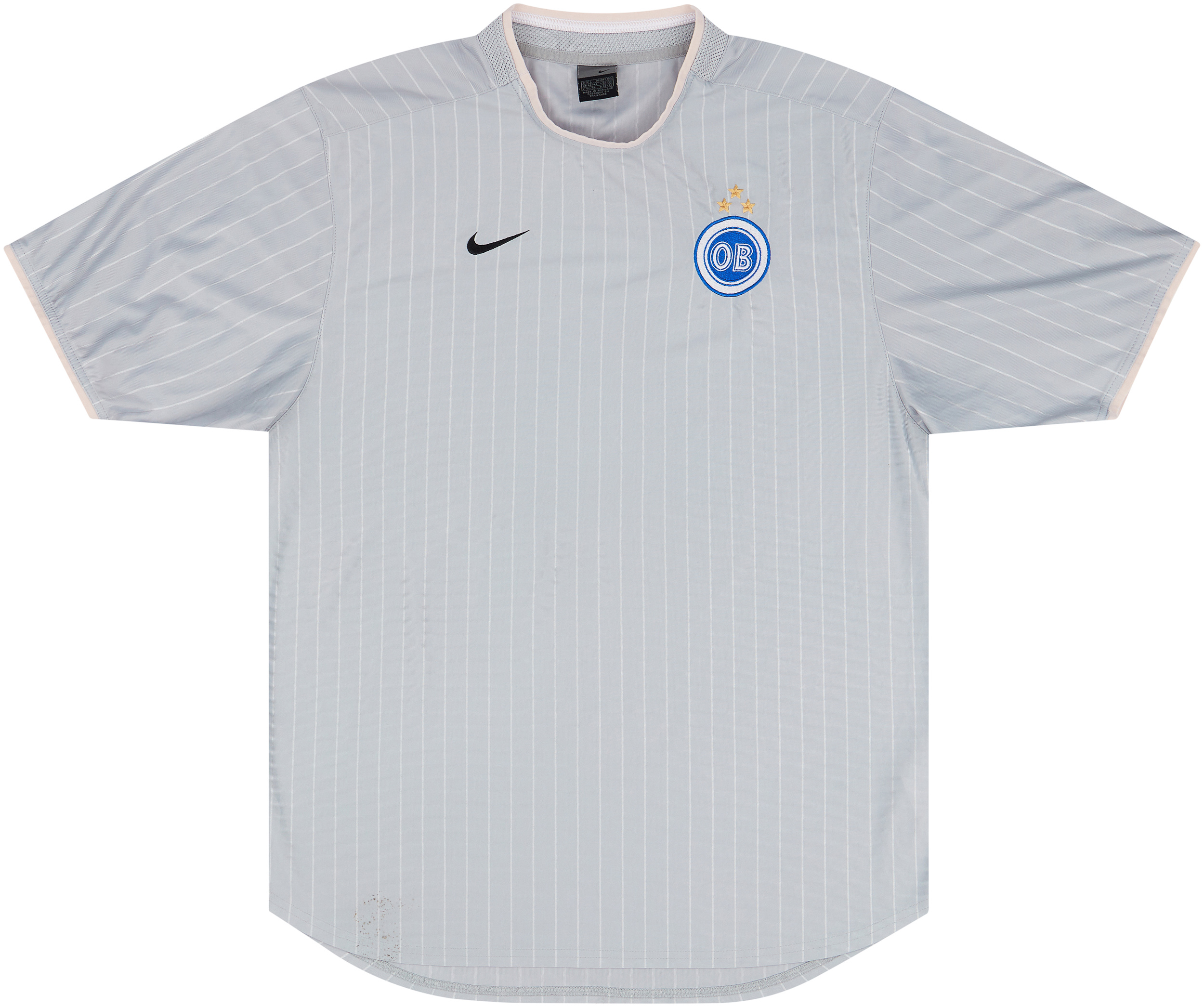 2003-04 OB Odense Nike Training Shirt - Very Good 6/10 - (L)