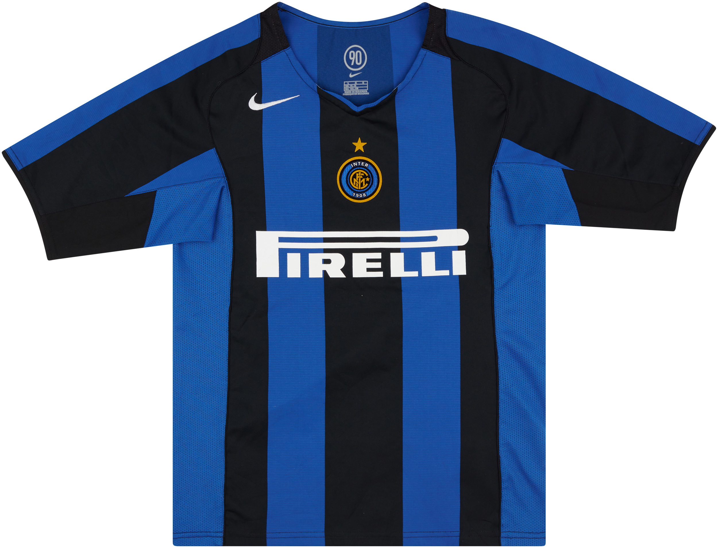 2004-05 Inter Milan Home Shirt - Very Good 7/10 - (L.Boys)