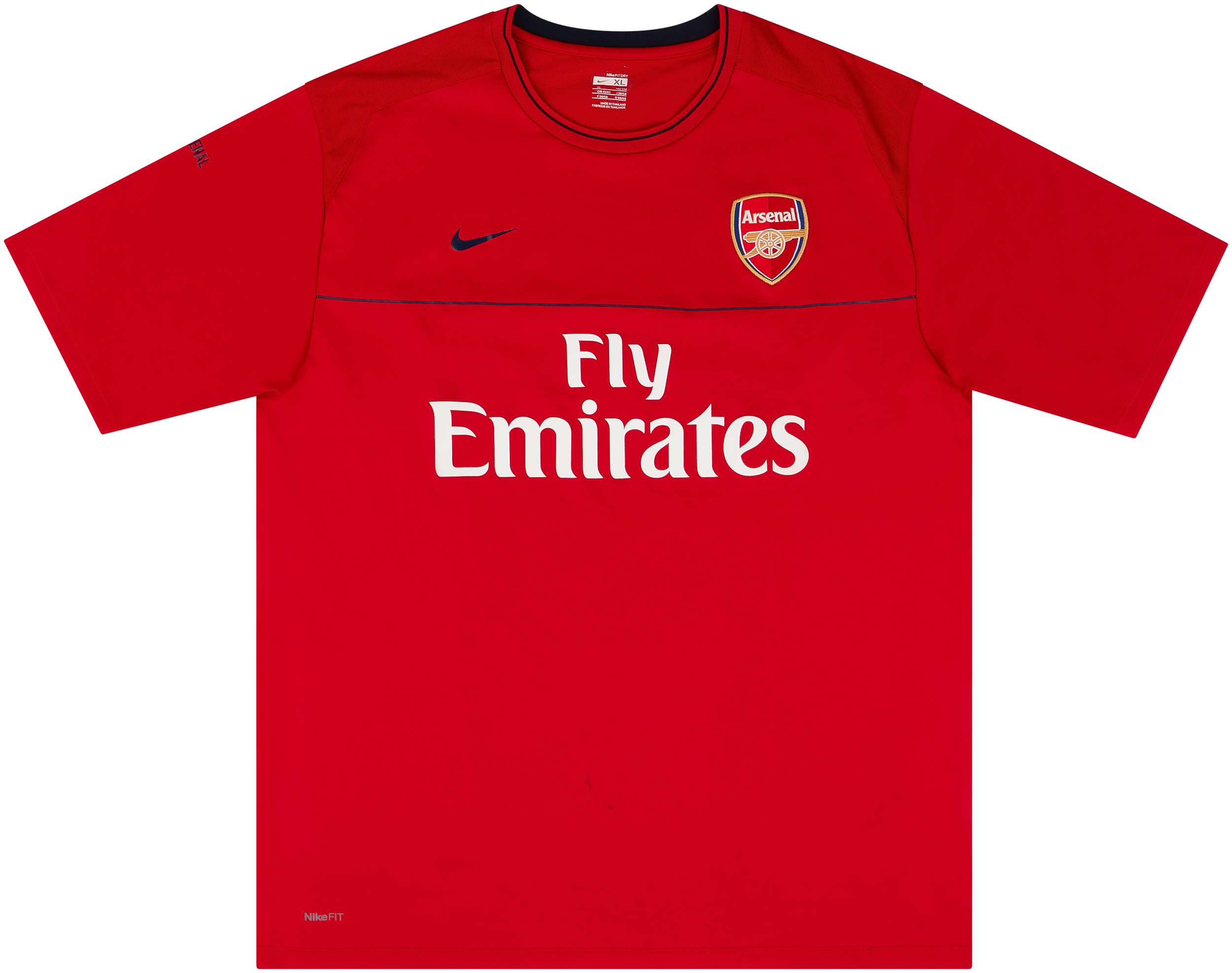2008-09 Arsenal Nike Training Shirt - Very Good 6/10 - (XL)