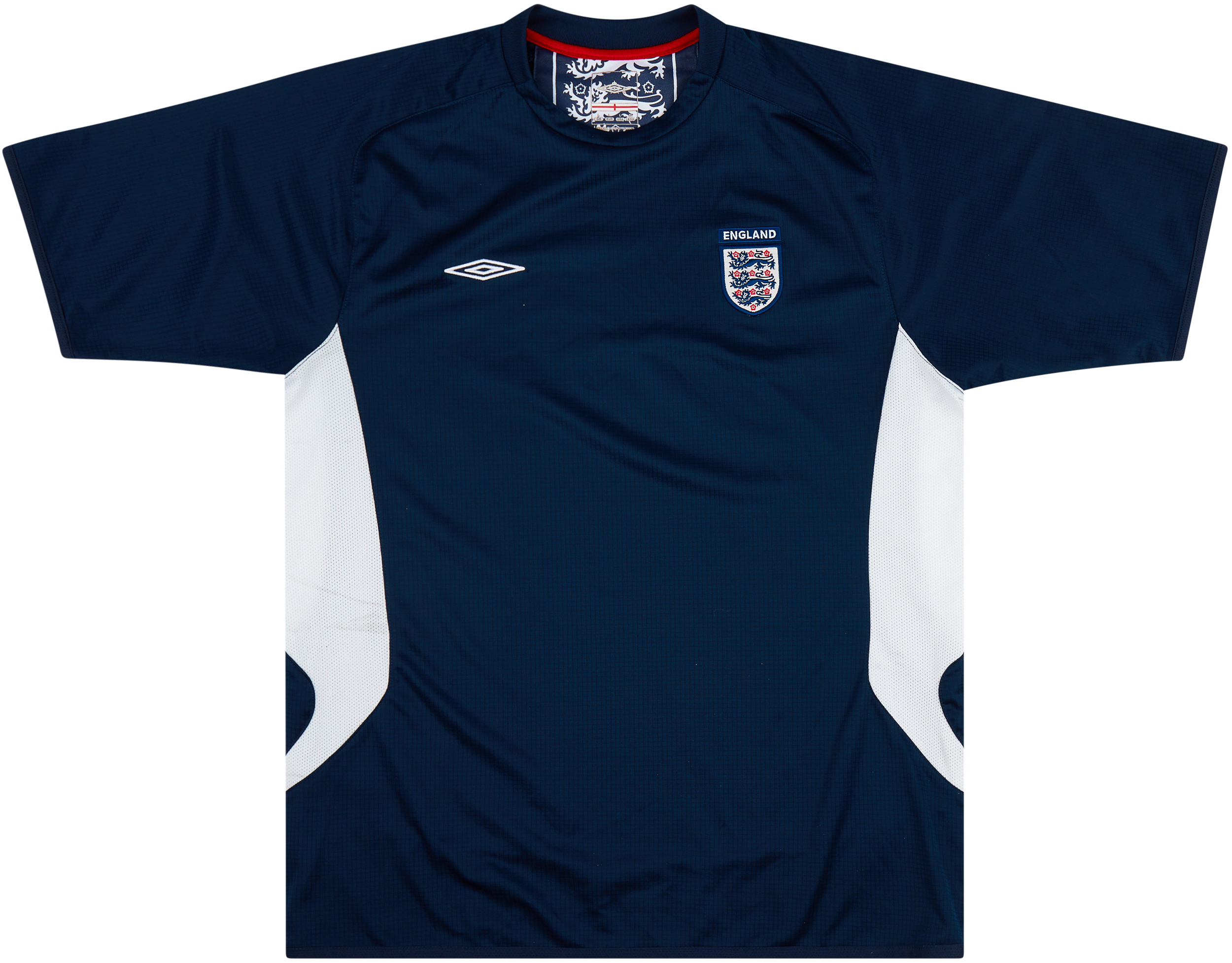 2005-06 England Umbro Training Shirt - Very Good 6/10 - (L)