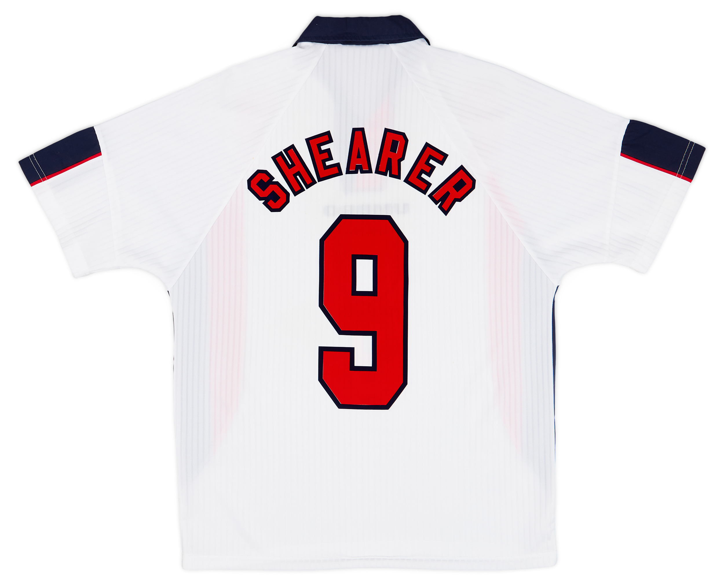 1997-99 England Home Shirt Shearer #9 - Excellent 9/10 - (M)
