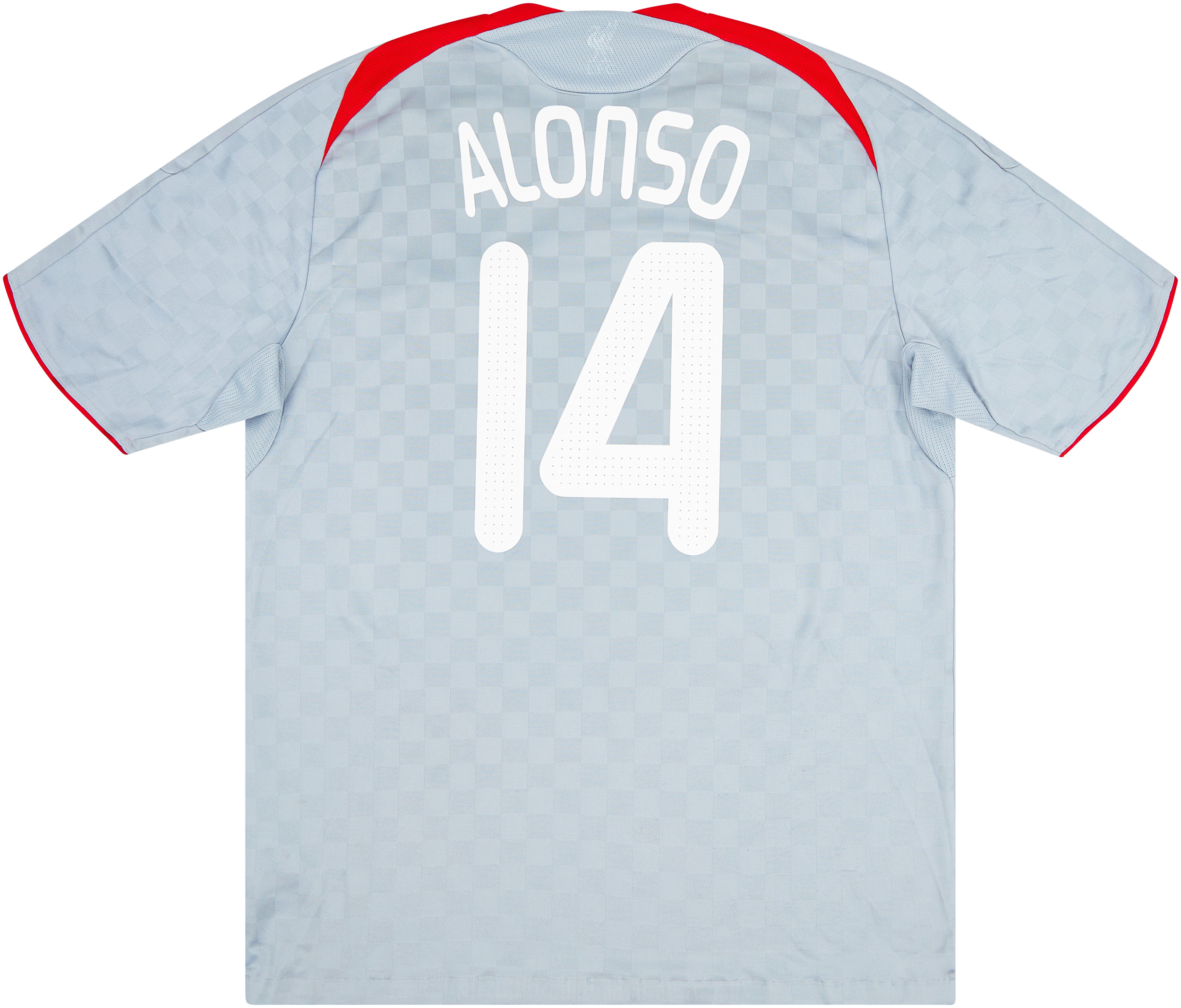2008-09 Liverpool Away Shirt Alonso #14 - Very Good 7/10 - (XL)