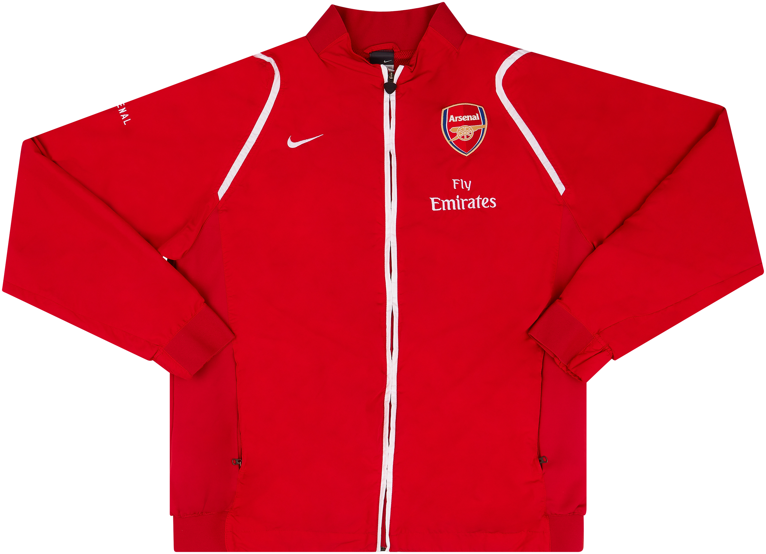 2006-07 Arsenal Nike Training Jacket - Mint 10/10 - (XL)