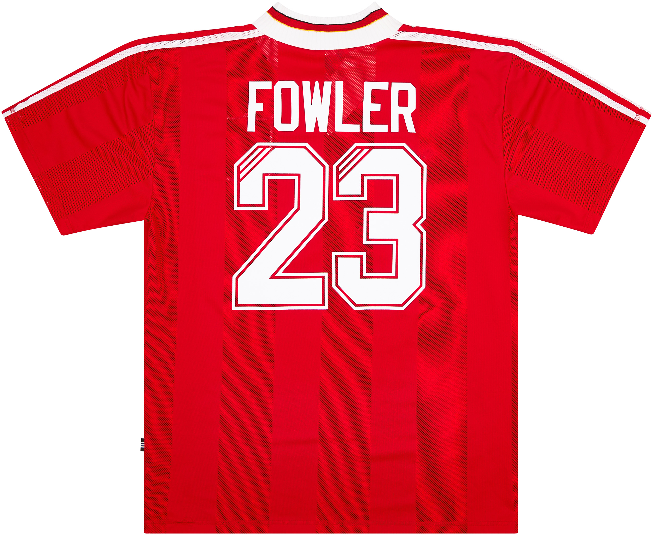 1995-96 Liverpool Home Shirt Fowler #23 - Excellent 9/10 - (XL)