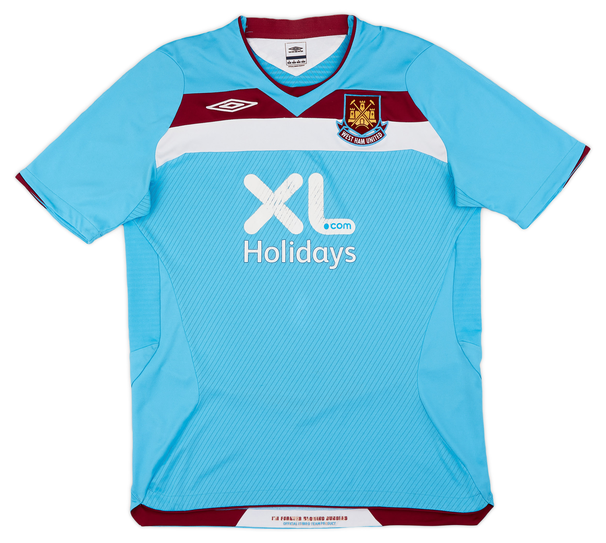 2008-09 West Ham (XL Sponsor) Away Shirt - Fair 4/10 - (M)