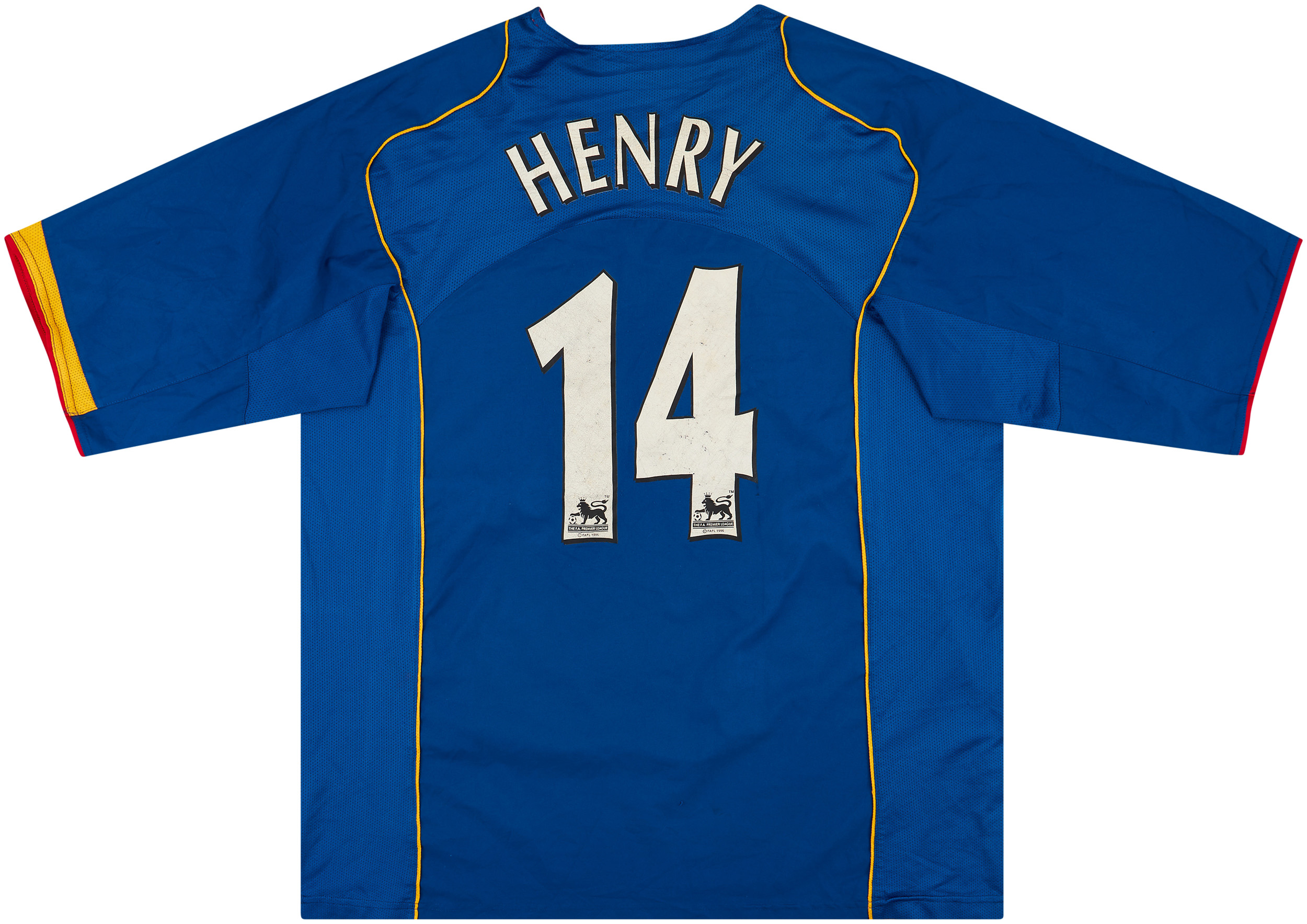 2004-06 Arsenal Away Shirt Henry #14 - Fair 4/10 - (XL)