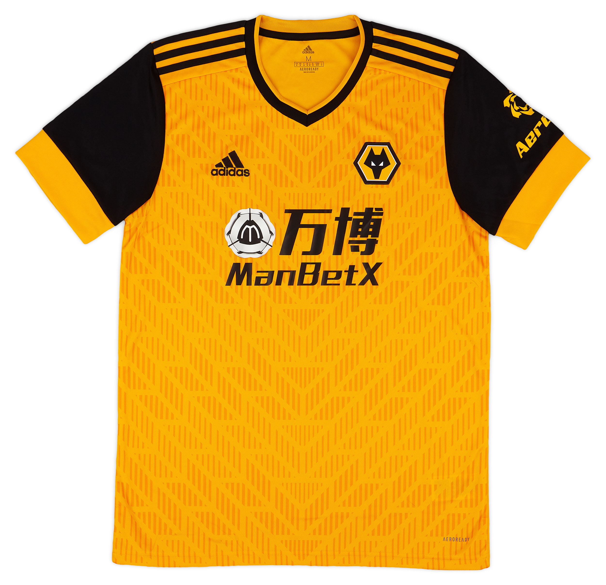 2020-21 Wolves Home Shirt - Mint 10/10 - (M)