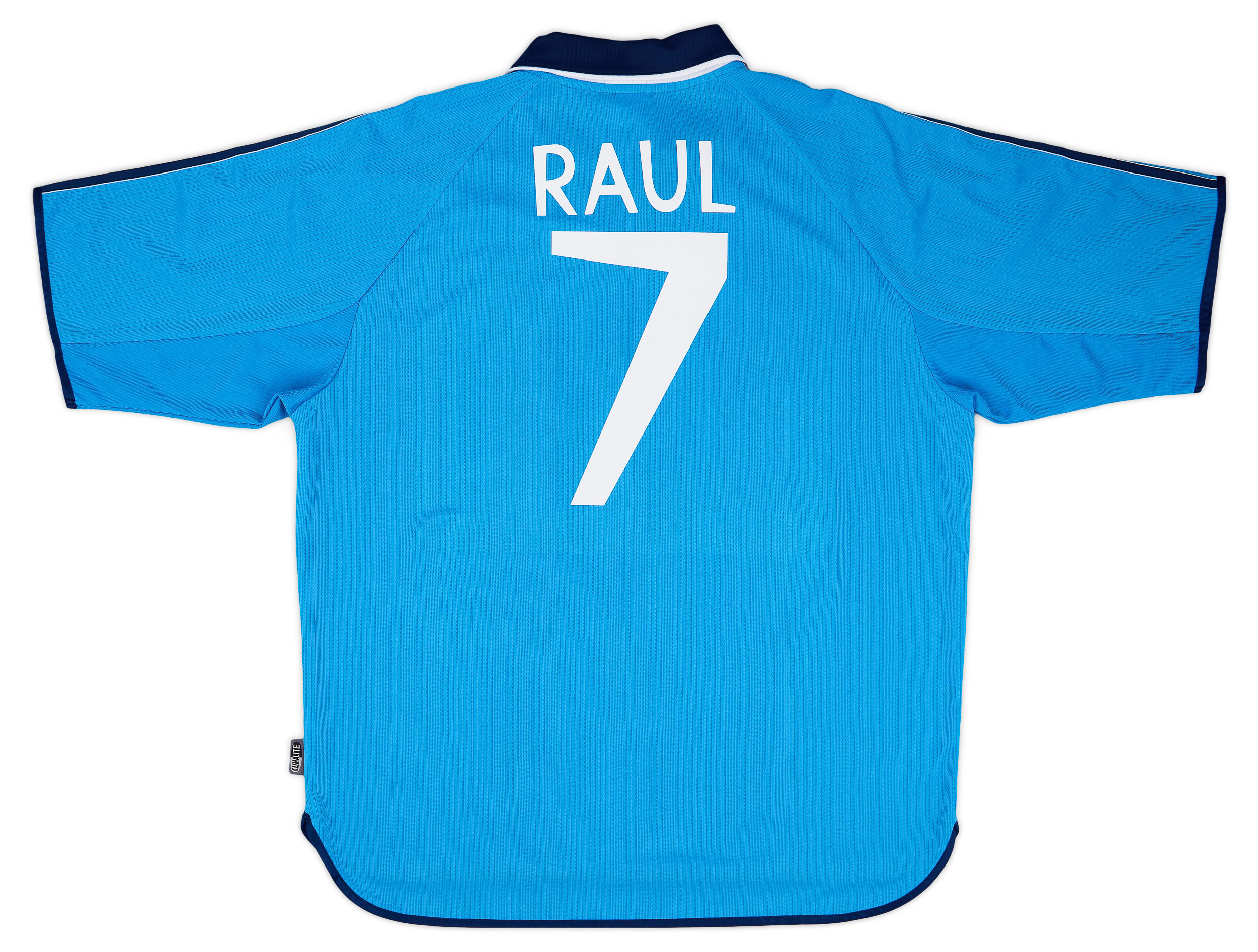 1999-00 Real Madrid Third Shirt Raul #7 - Excellent 9/10 - (XL)