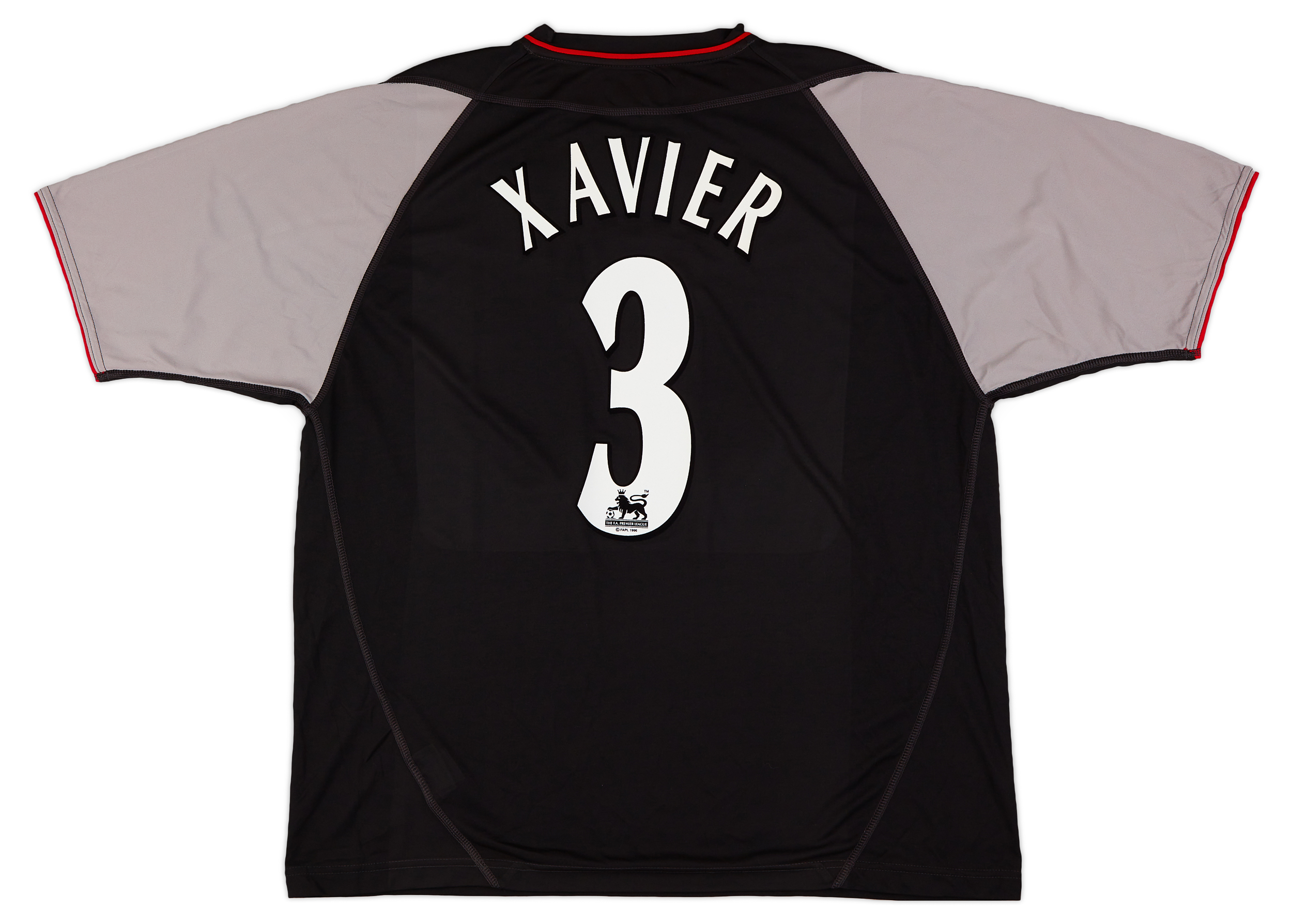 2002-04 Liverpool Away Shirt Xavier #3 - 9/10 - (XL)
