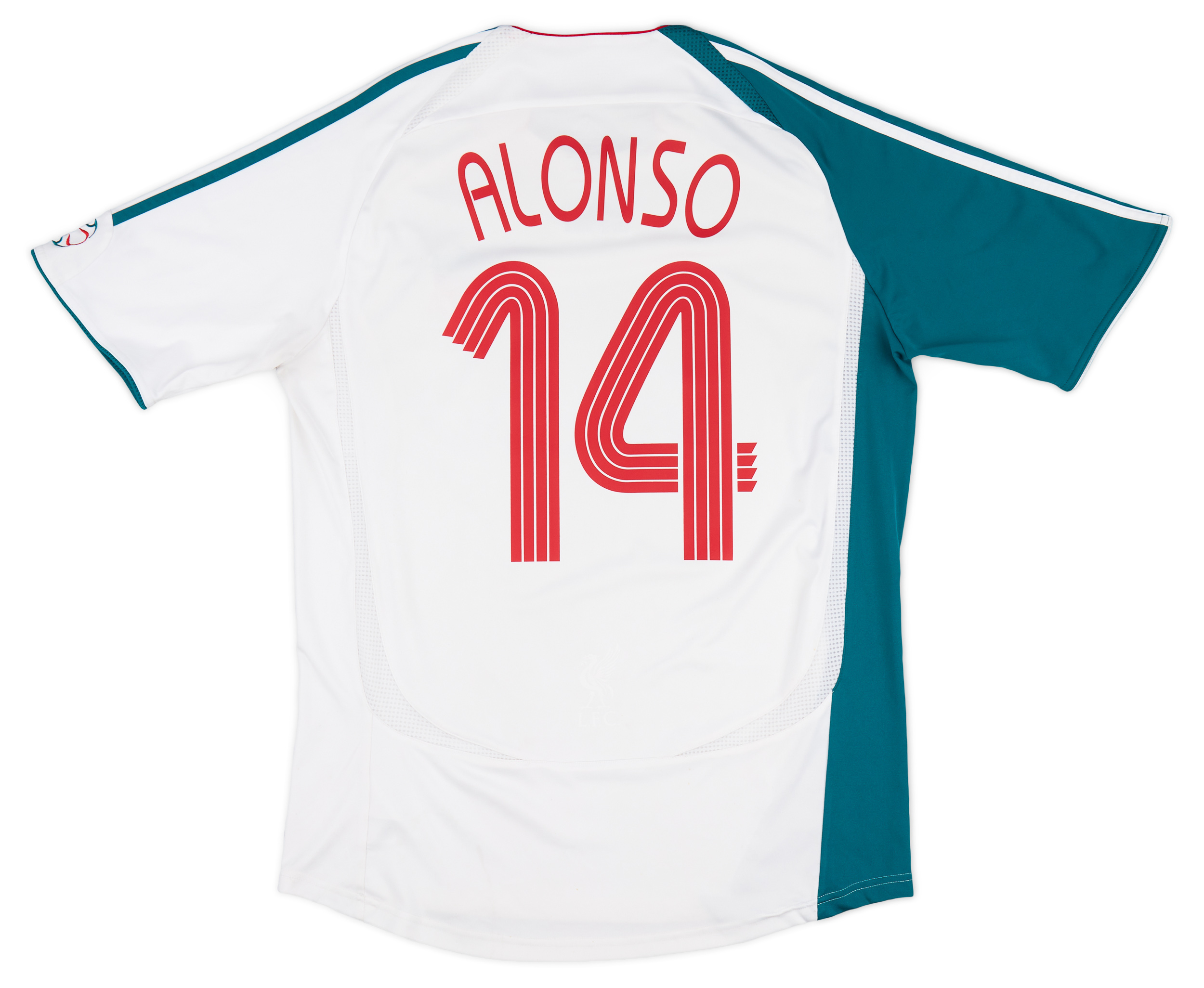2006-07 Liverpool Third Shirt Alonso #14 - Very Good 7/10 - (M)