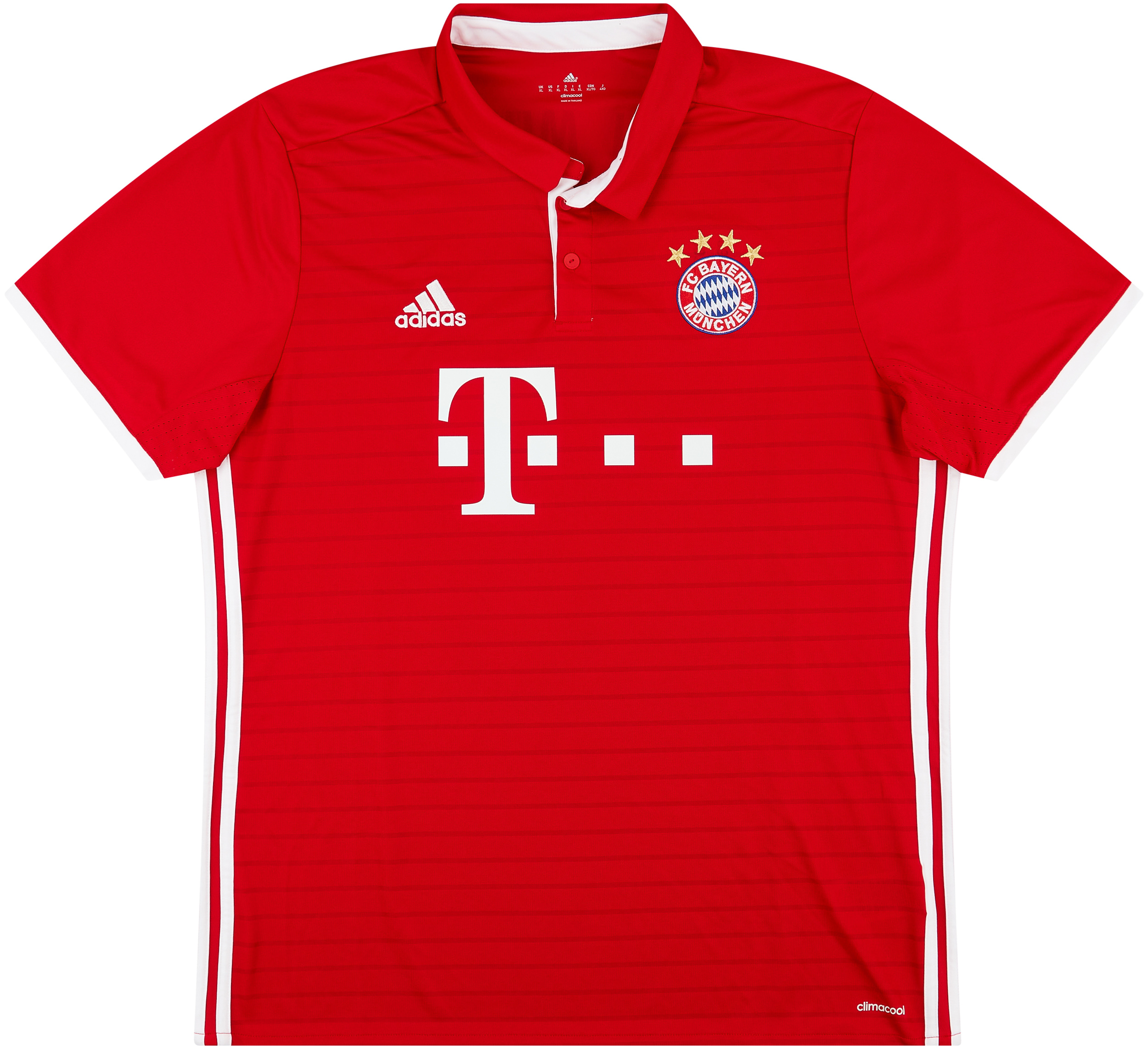 2016-17 Bayern Munich Home Shirt - Mint 10/10 - (XL)
