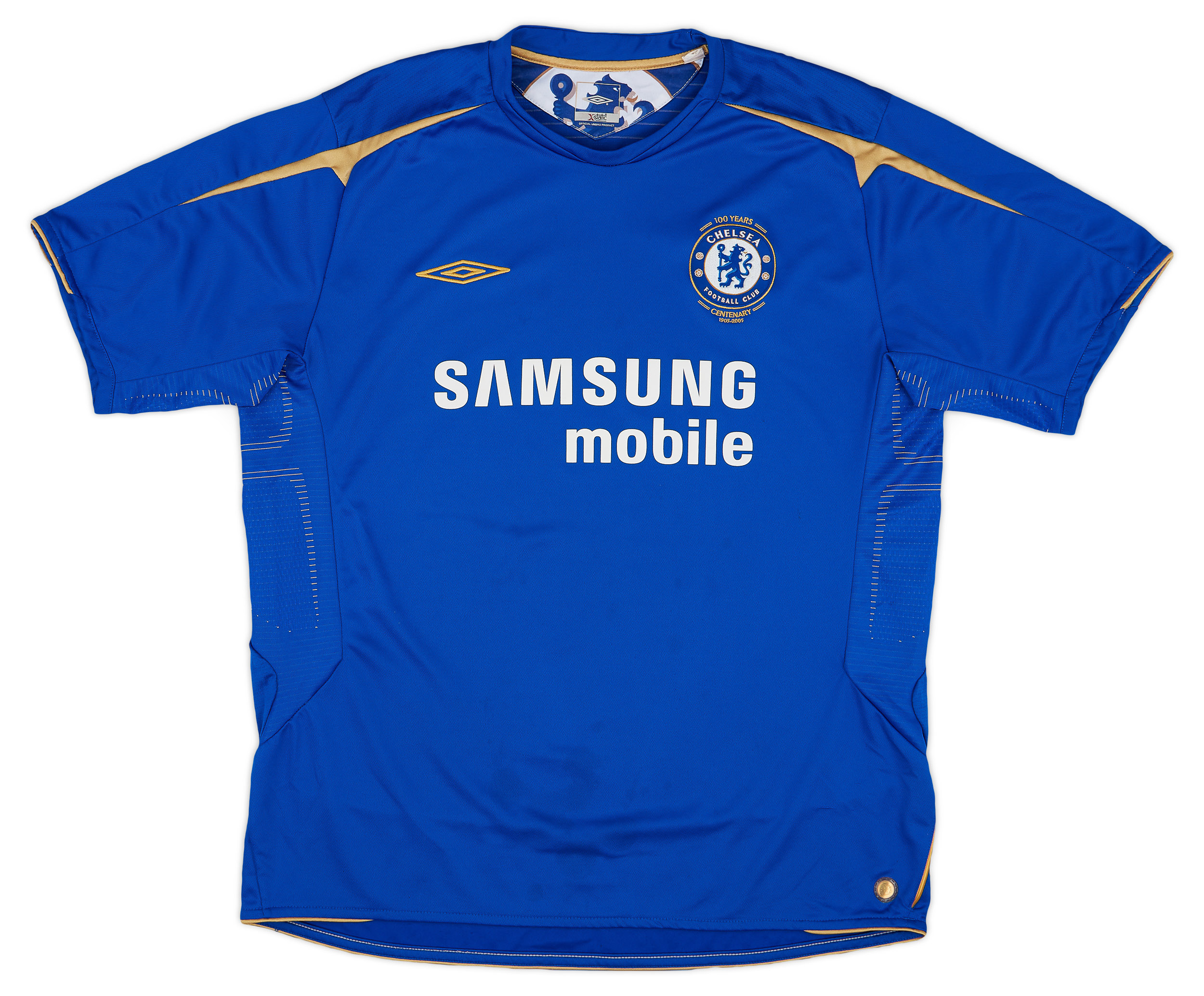 2005-06 Chelsea Centenary Home Shirt - 8/10 - (XL)