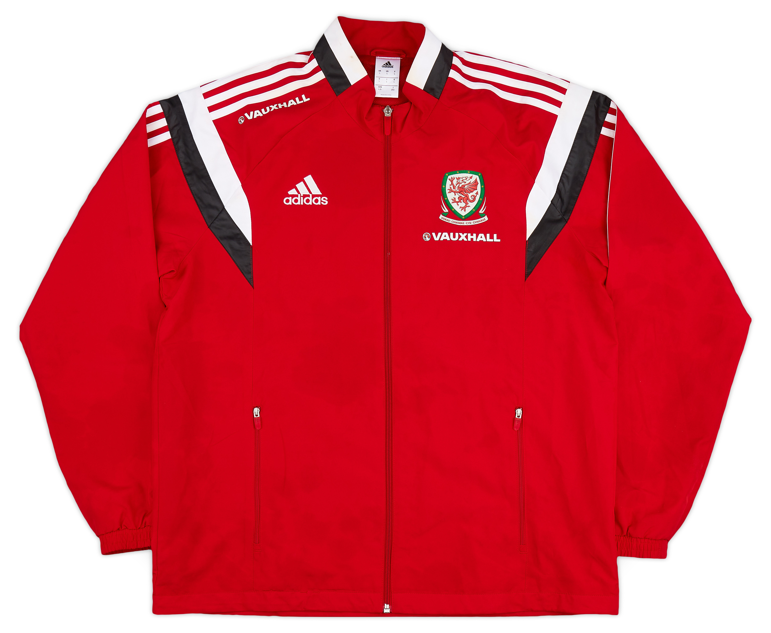 2014-15 Wales adidas Waterproof Jacket - Very Good 6/10 - (L)