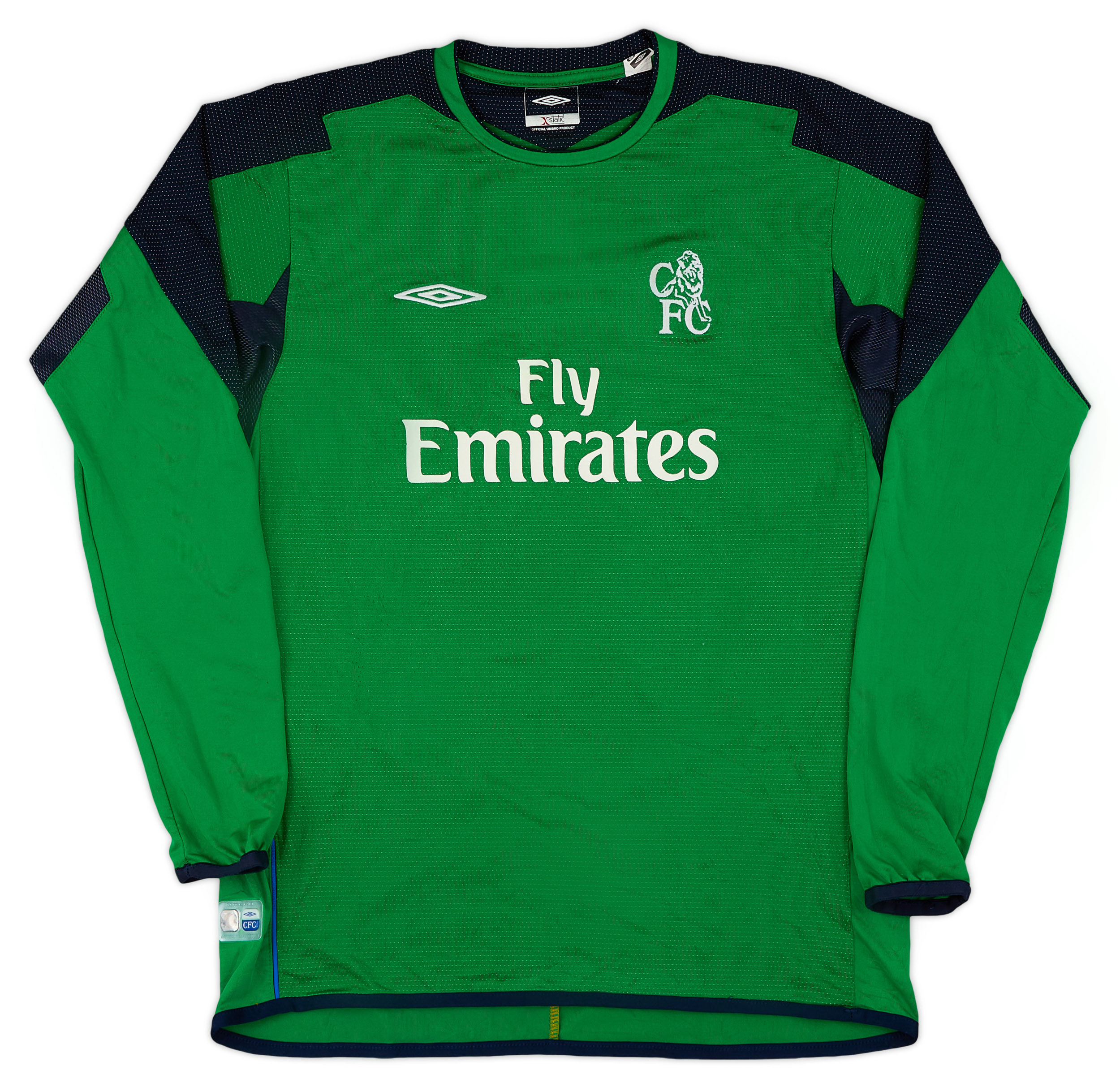 2004-05 Chelsea GK Shirt - 9/10 - (XL.Boys)