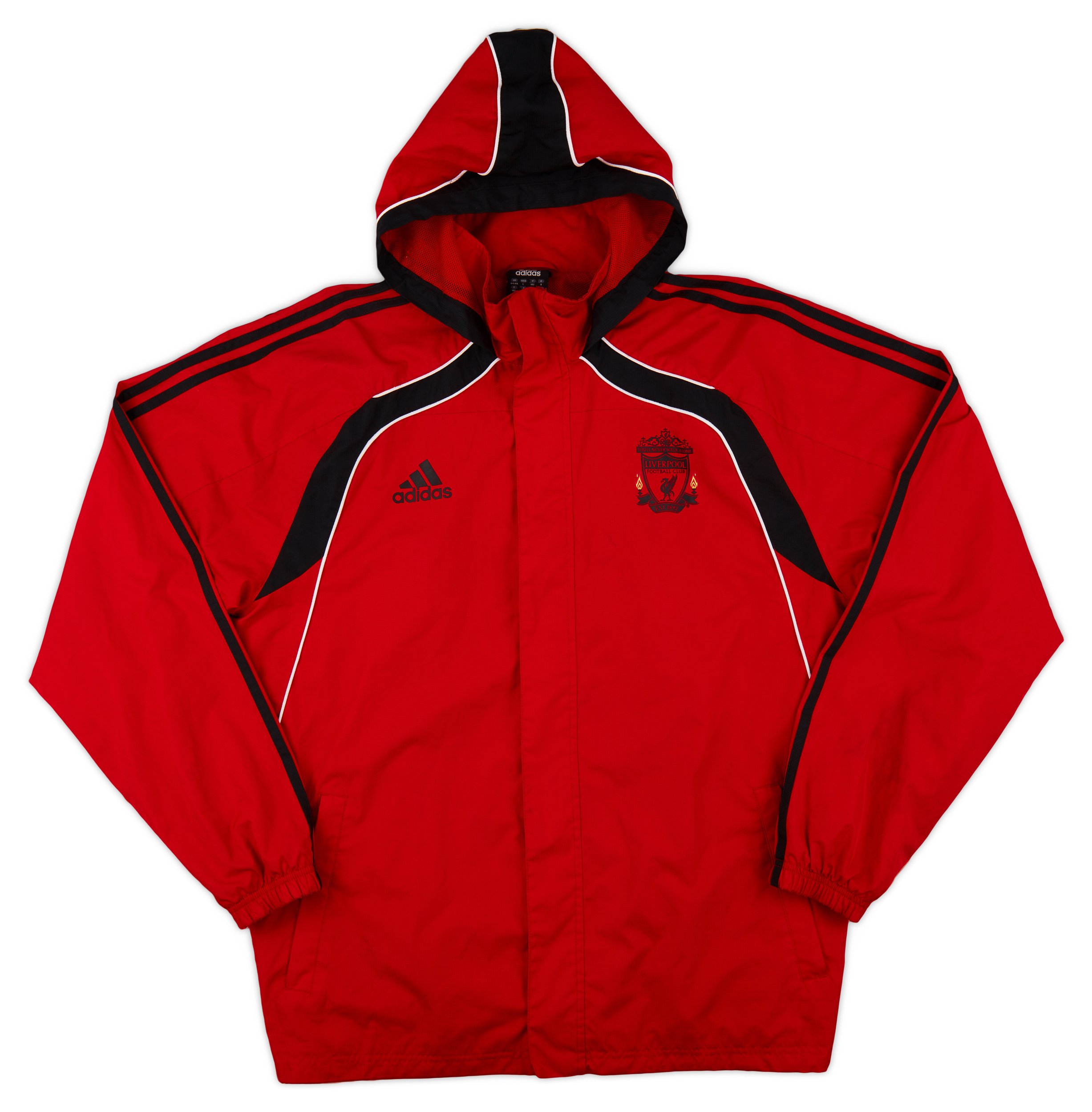 2010-11 Liverpool adidas Track Top - Excellent 9/10 - (L/XL)