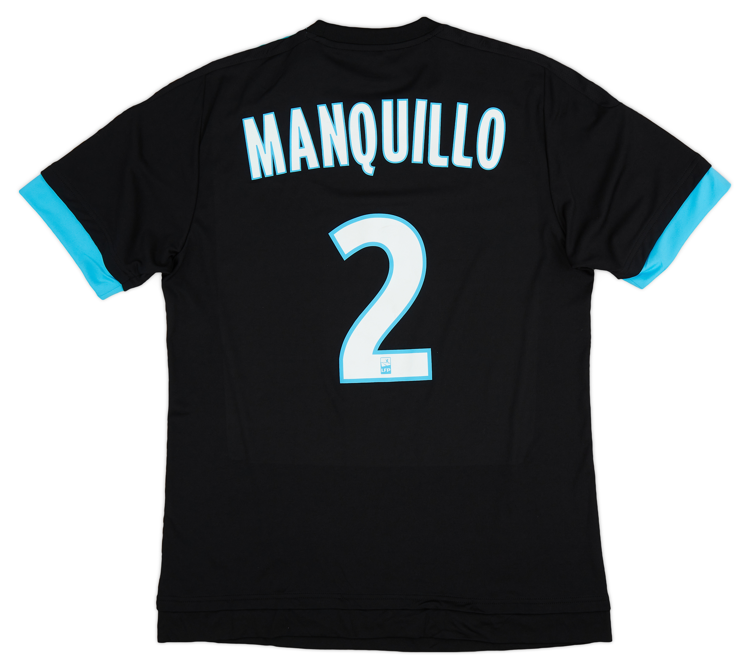 2015-16 Olympique Marseille Away Shirt Manquillo #2 (M)