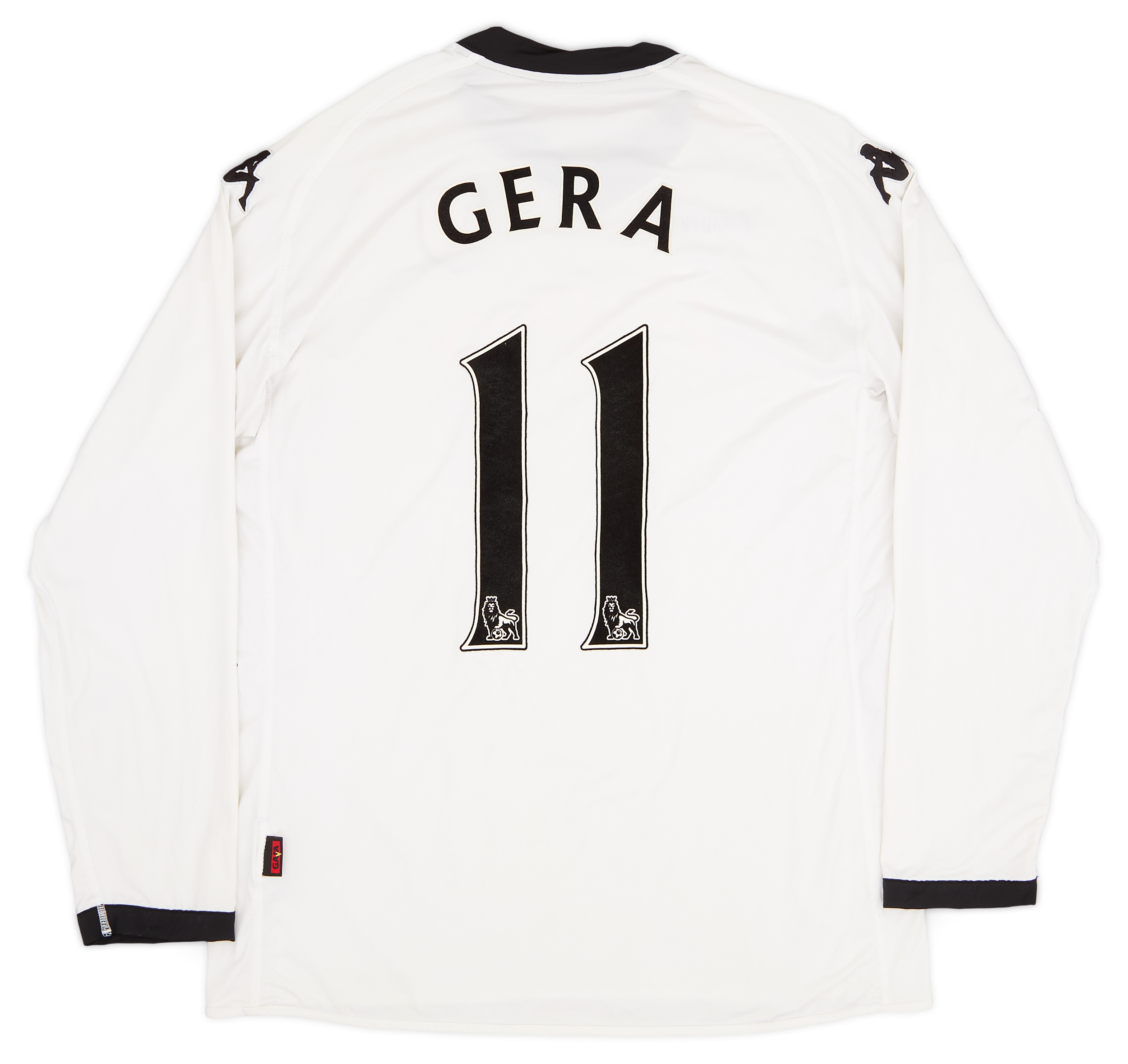 2010-11 Fulham Home L/S Shirt Gera #11 - 5/10 - (XL)