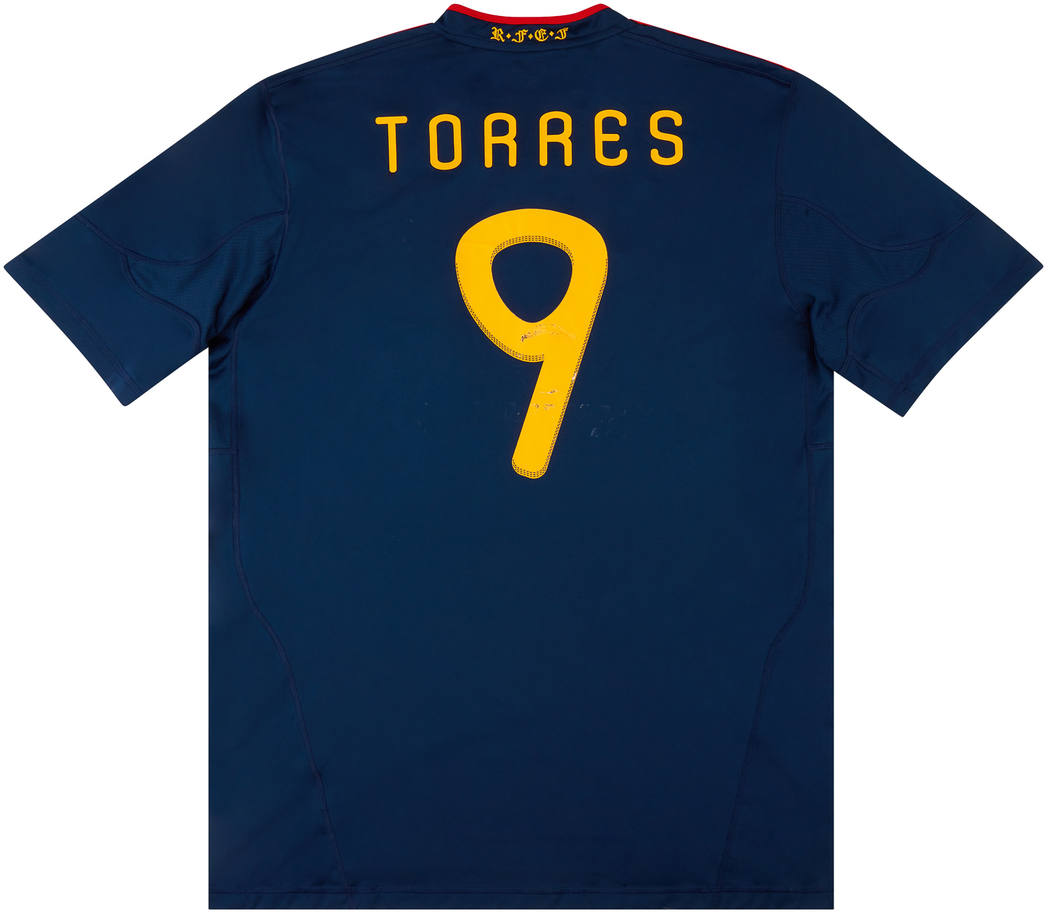 2010-11 Spain Away Shirt Torres #9 (Good) XL