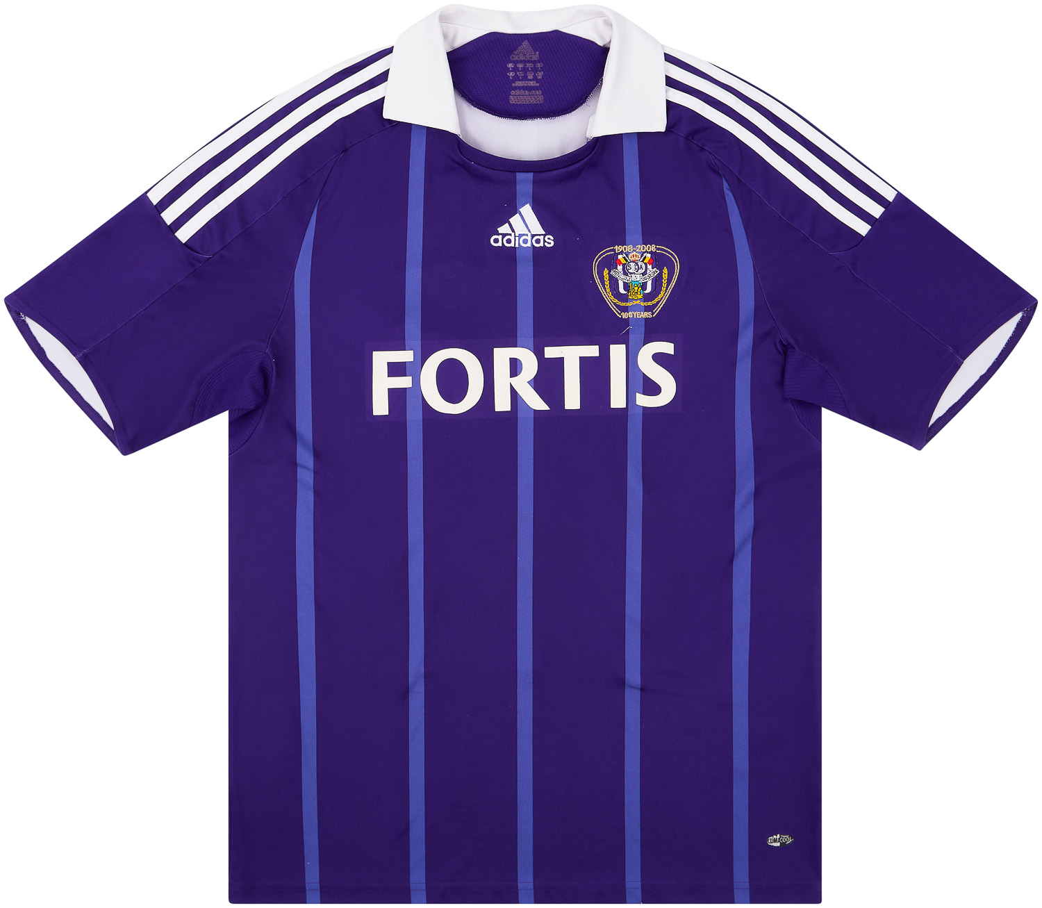 2008-09 Anderlecht Centenary Away Shirt Gillet #30 (Good) L