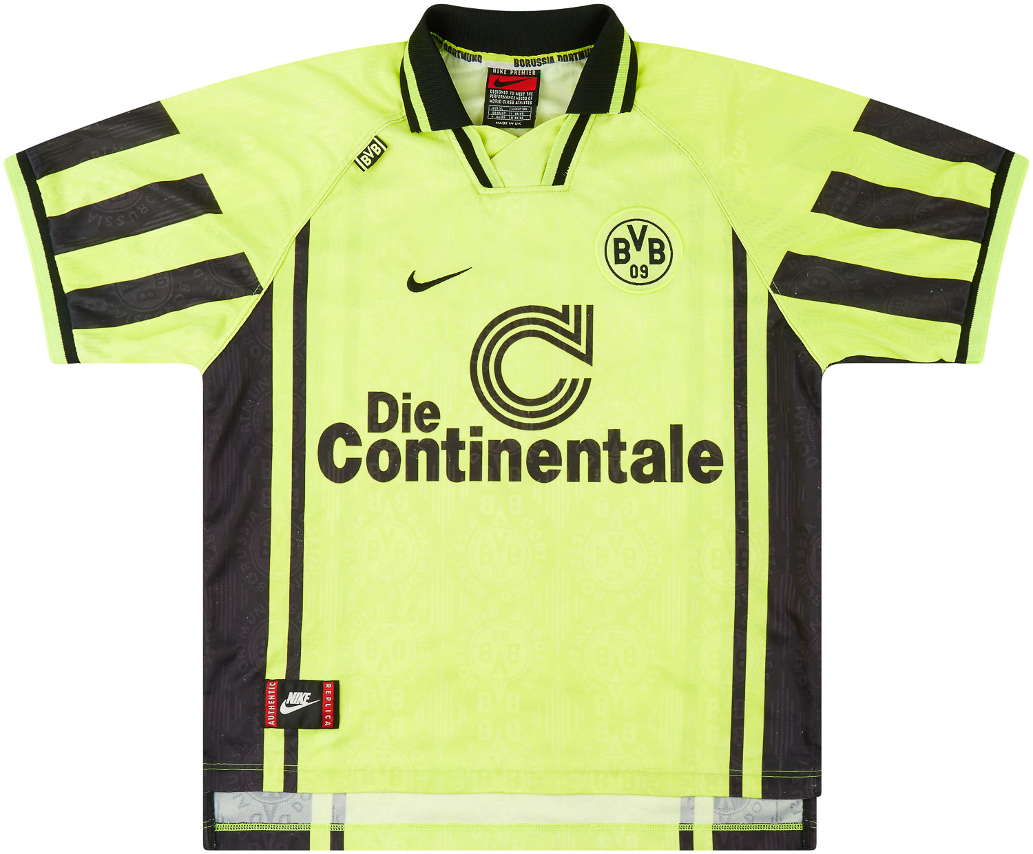 1996-97 Dortmund Home Shirt (Fair) XL