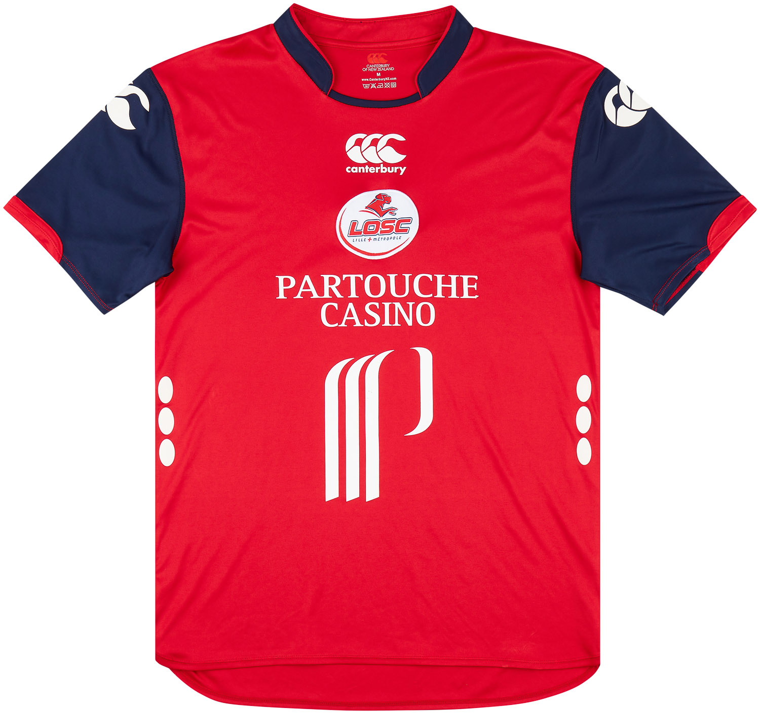 2008-09 Lille Home Shirt - Excellent 8/10 - (M)