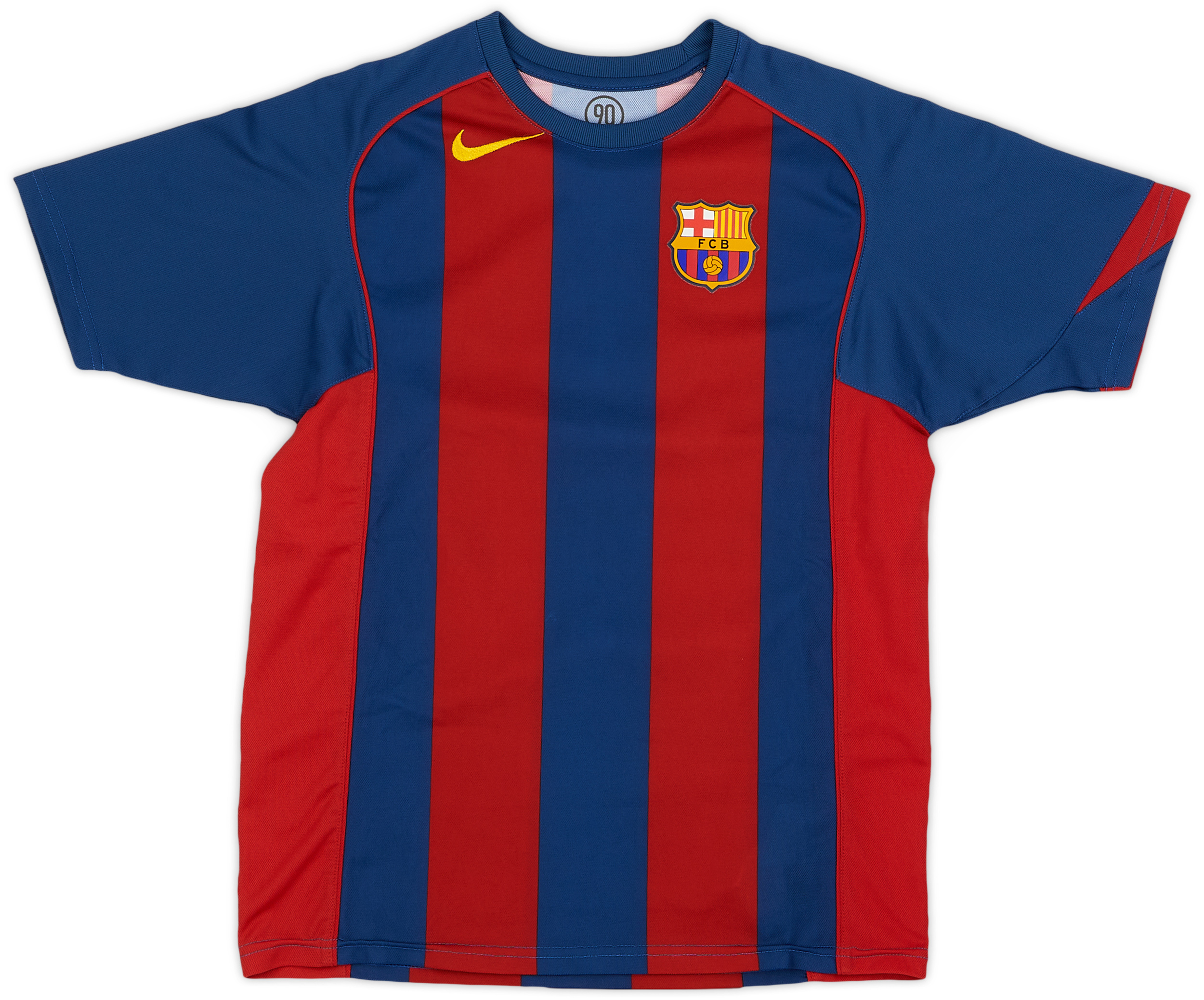 2004-05 Barcelona Basic Home Shirt - 9/10 - (L.Boys)