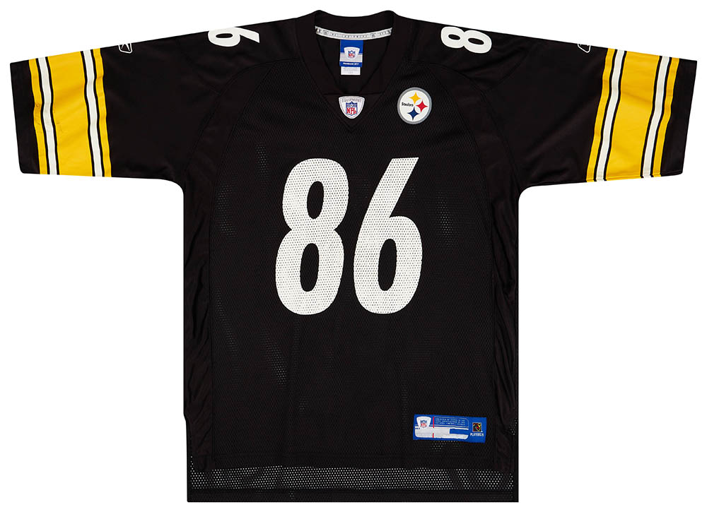 2005-06 Pittsburgh Steelers Ward #86 Reebok On Field Home Jersey (Very ...