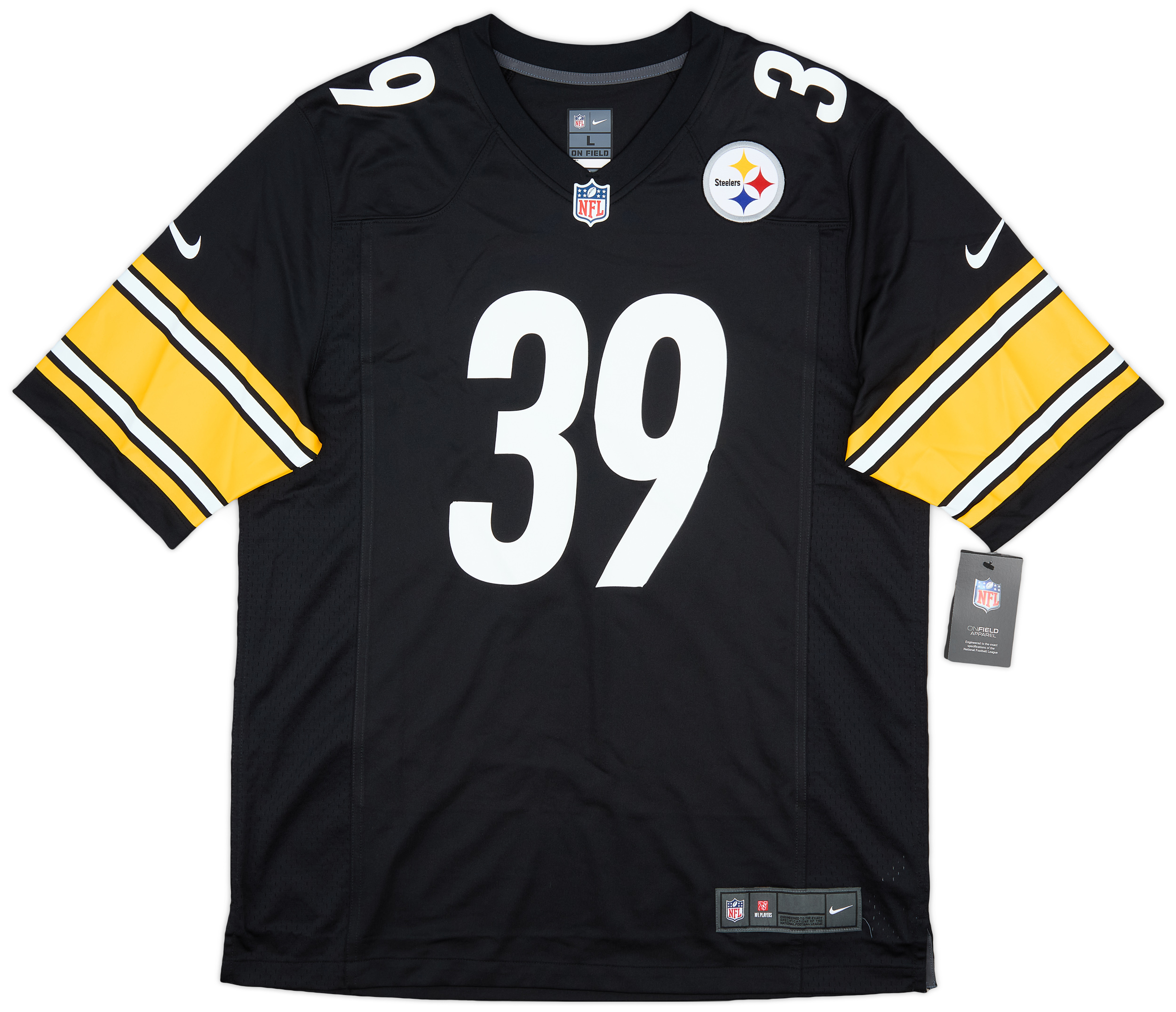 2019-23 Pittsburgh Steelers Fitzpatrick #39 Nike Game Home Jersey (L)