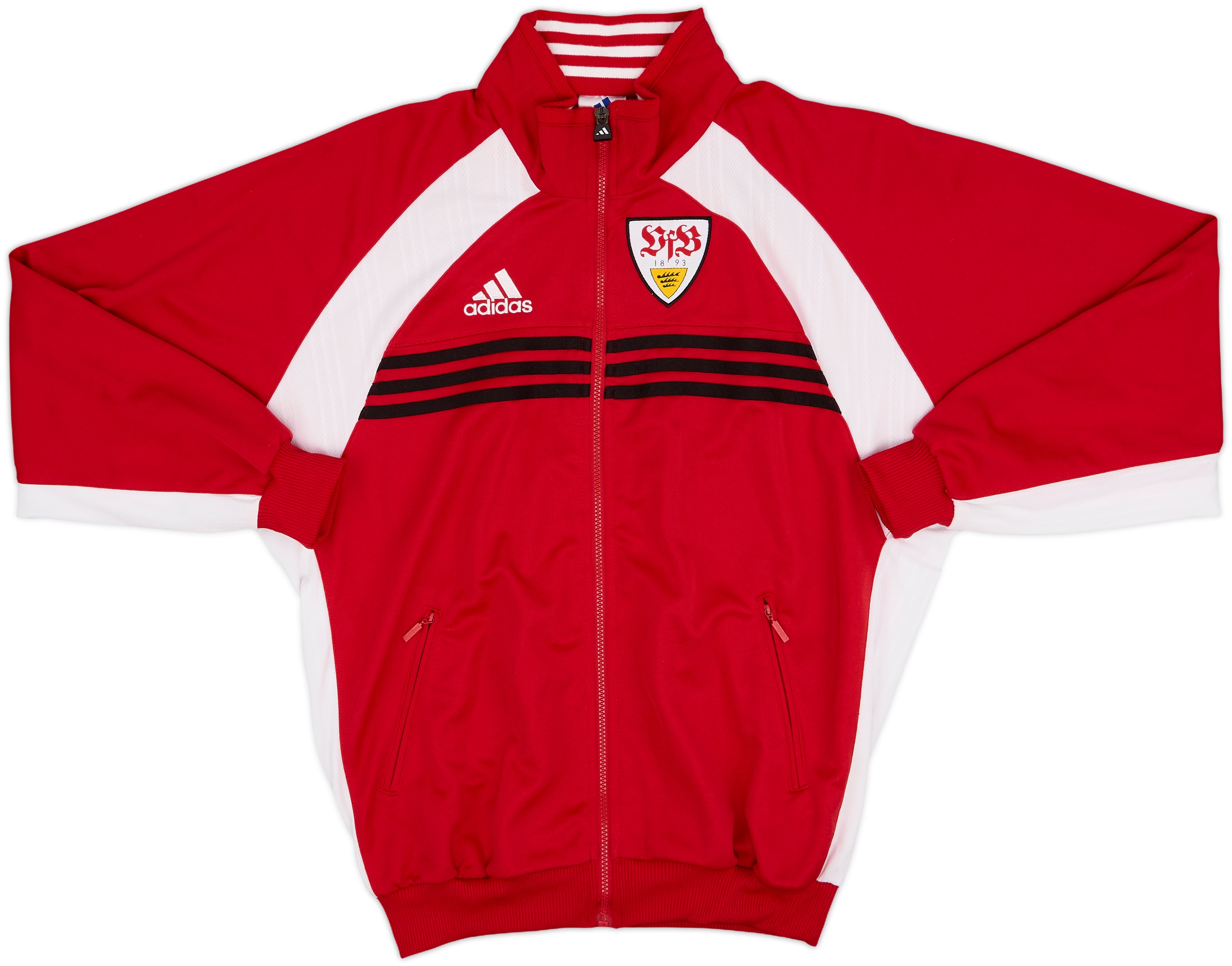 1999-00 Stuttgart adidas Track Jacket - 9/10 - (M/L)