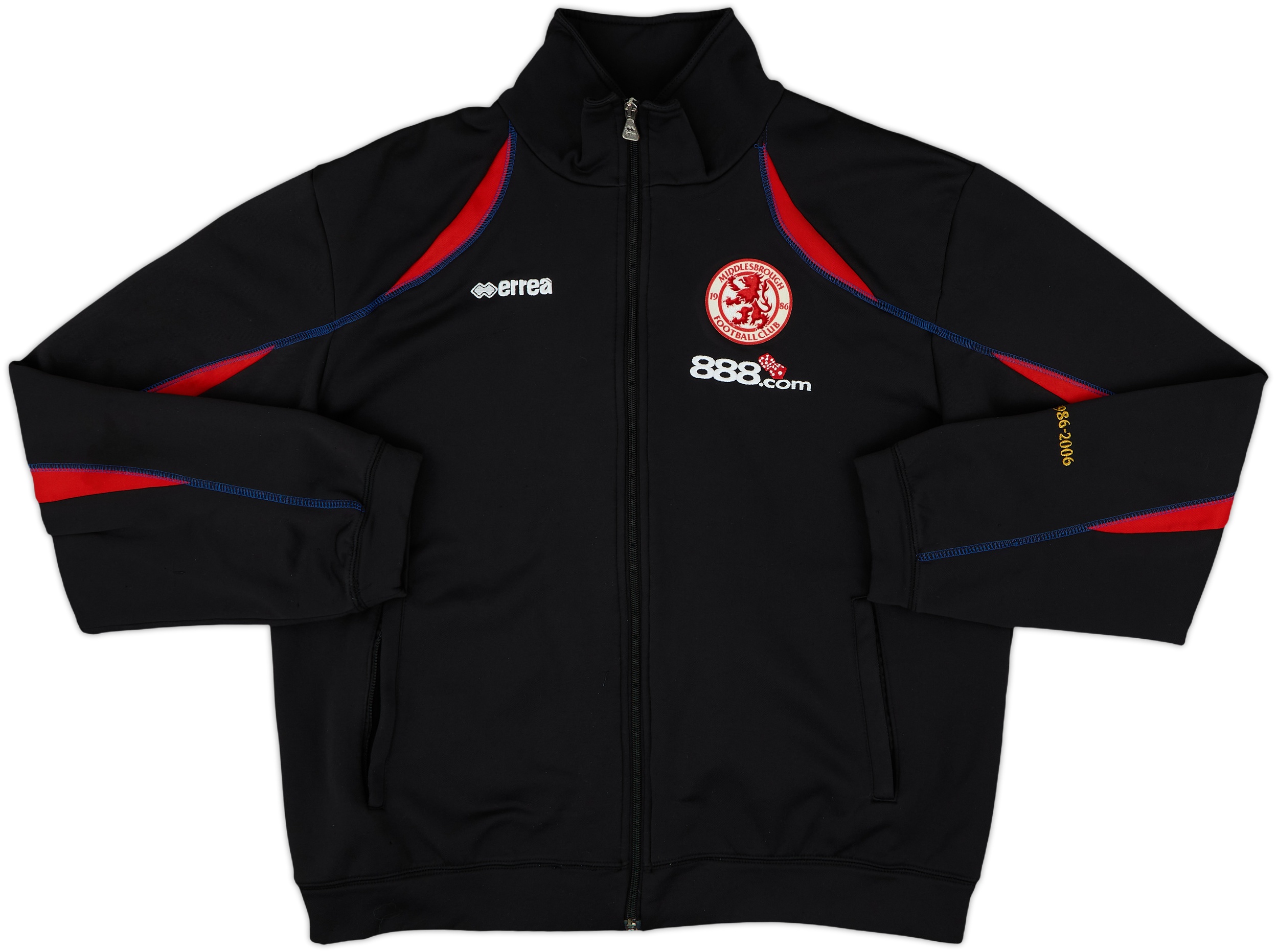 2005-06 Middlesbrough Errea Track Jacket - 8/10 - (XL)