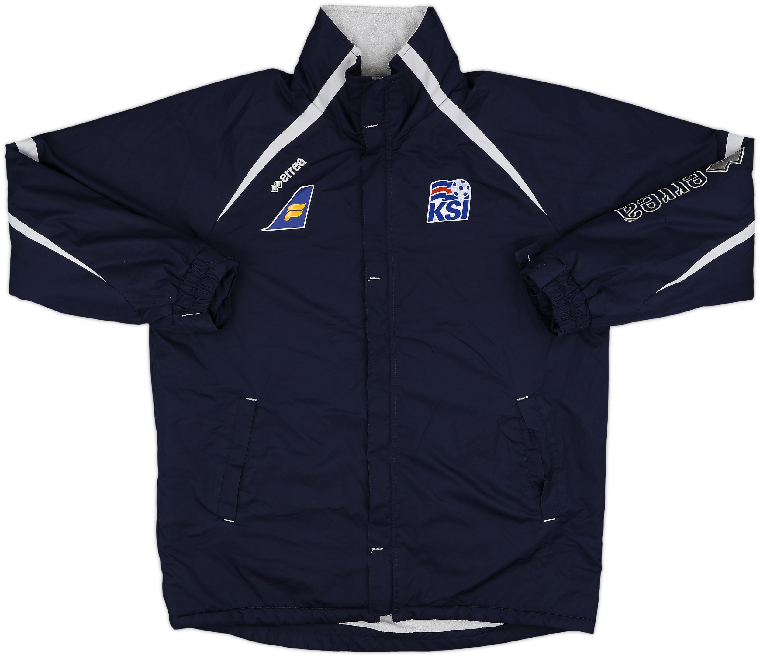 2012-13 Iceland Errea Hooded Rain Jacket - 9/10 - (L)