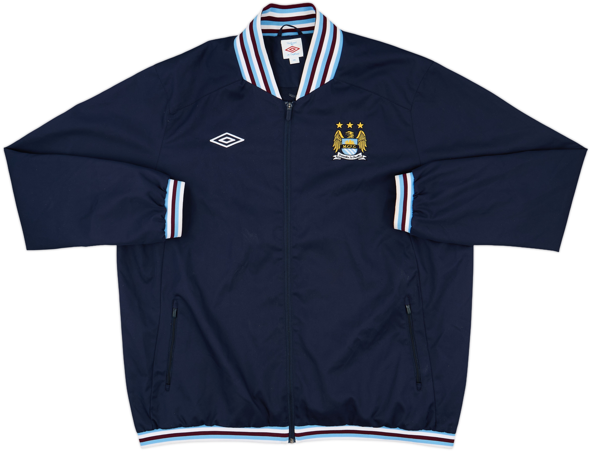 2011-12 Manchester City Umbro Anthem Jacket - 8/10 - (3XL)