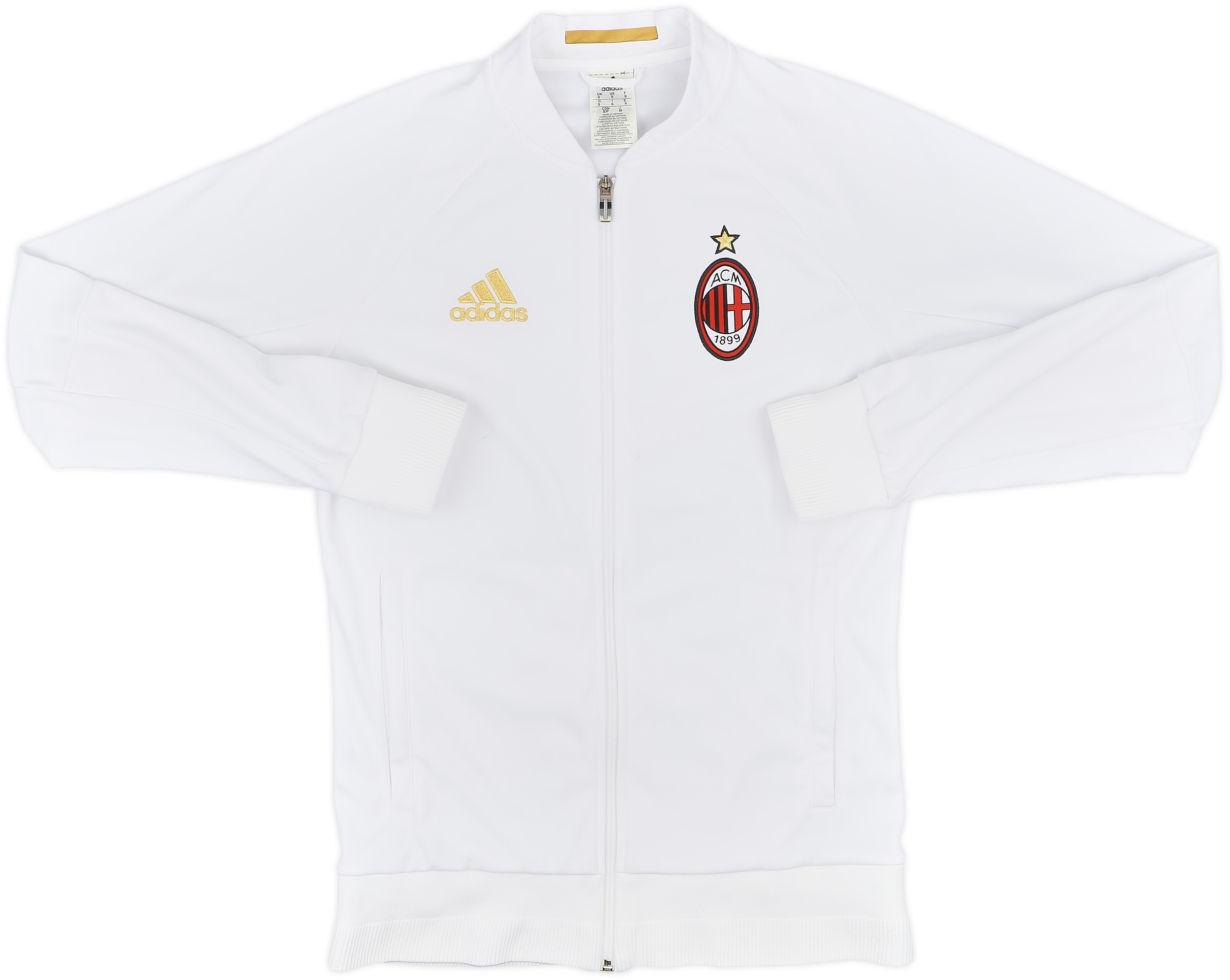 2016-17 AC Milan adidas Track Jacket - 9/10 - (S)