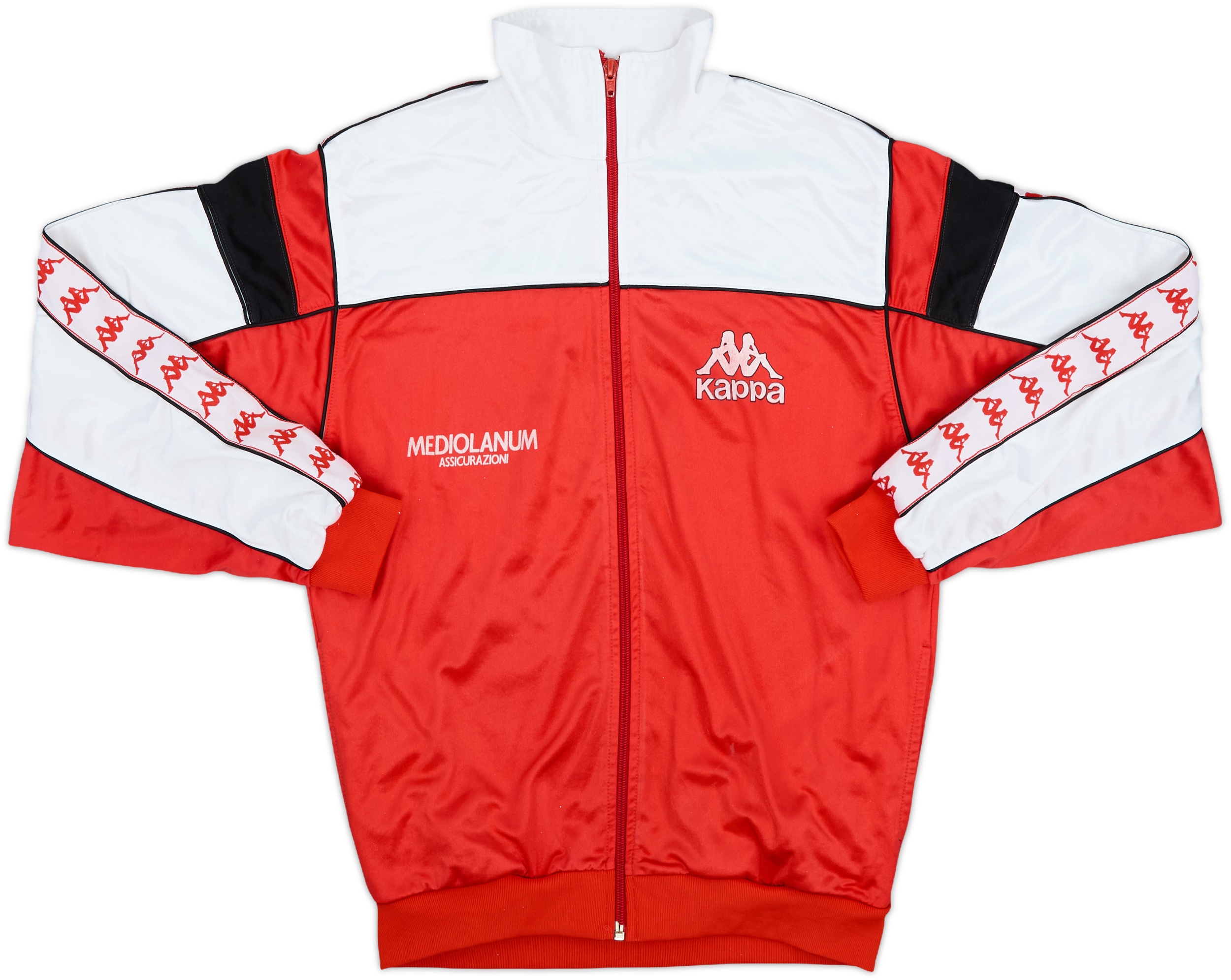 1988-90 AC Milan Kappa Track Jacket - 6/10 - (S)