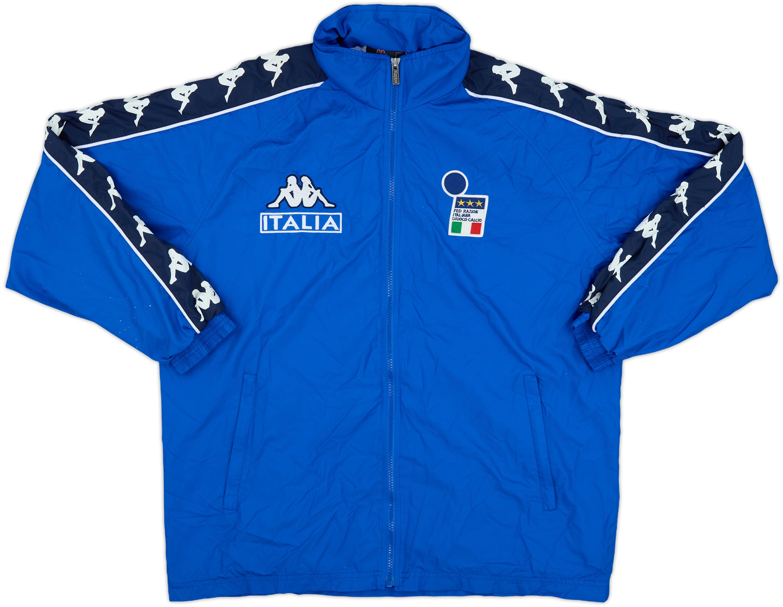 2000-01 Italy Kappa Hooded Track Jacket - 6/10 - (L)