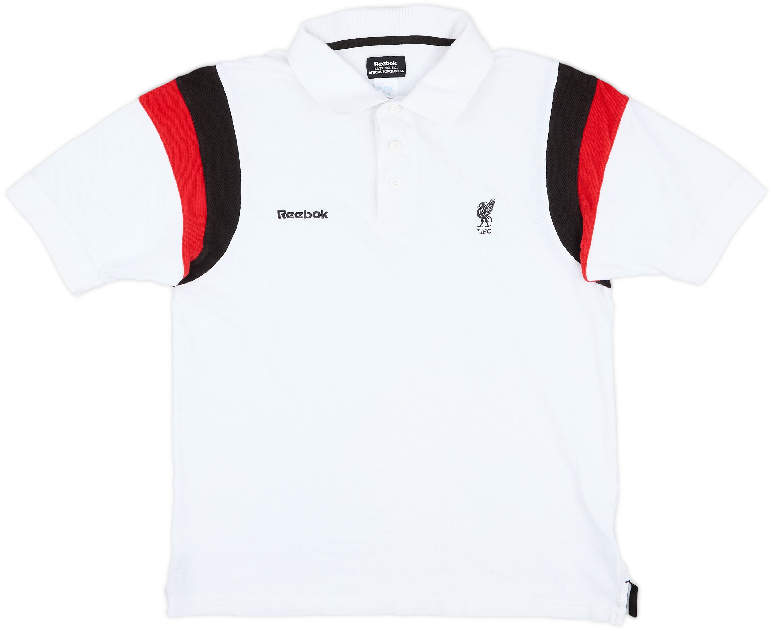 2001-02 Liverpool Reebok Polo Shirt - 8/10 - (M)