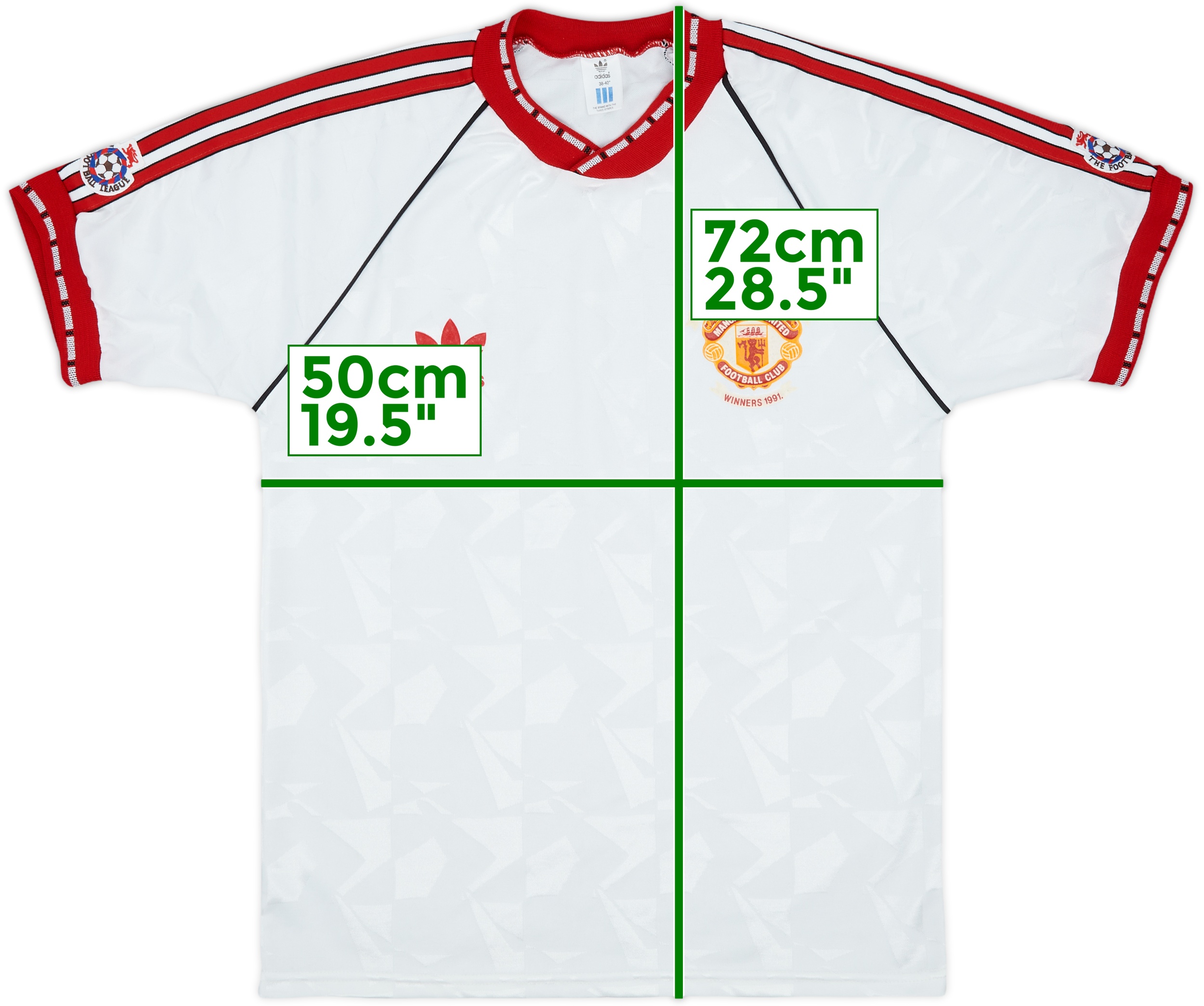 1990-91 Manchester United European Cup Winners Cup Shirt 1990-91 Manchester United European Cup Winners Cup Shirt