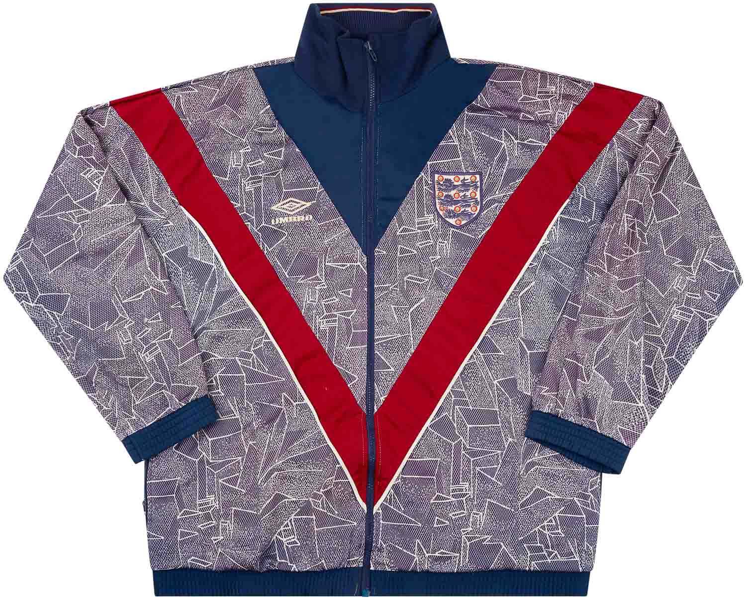 1990s England Umbro Track Jacket (Good) L