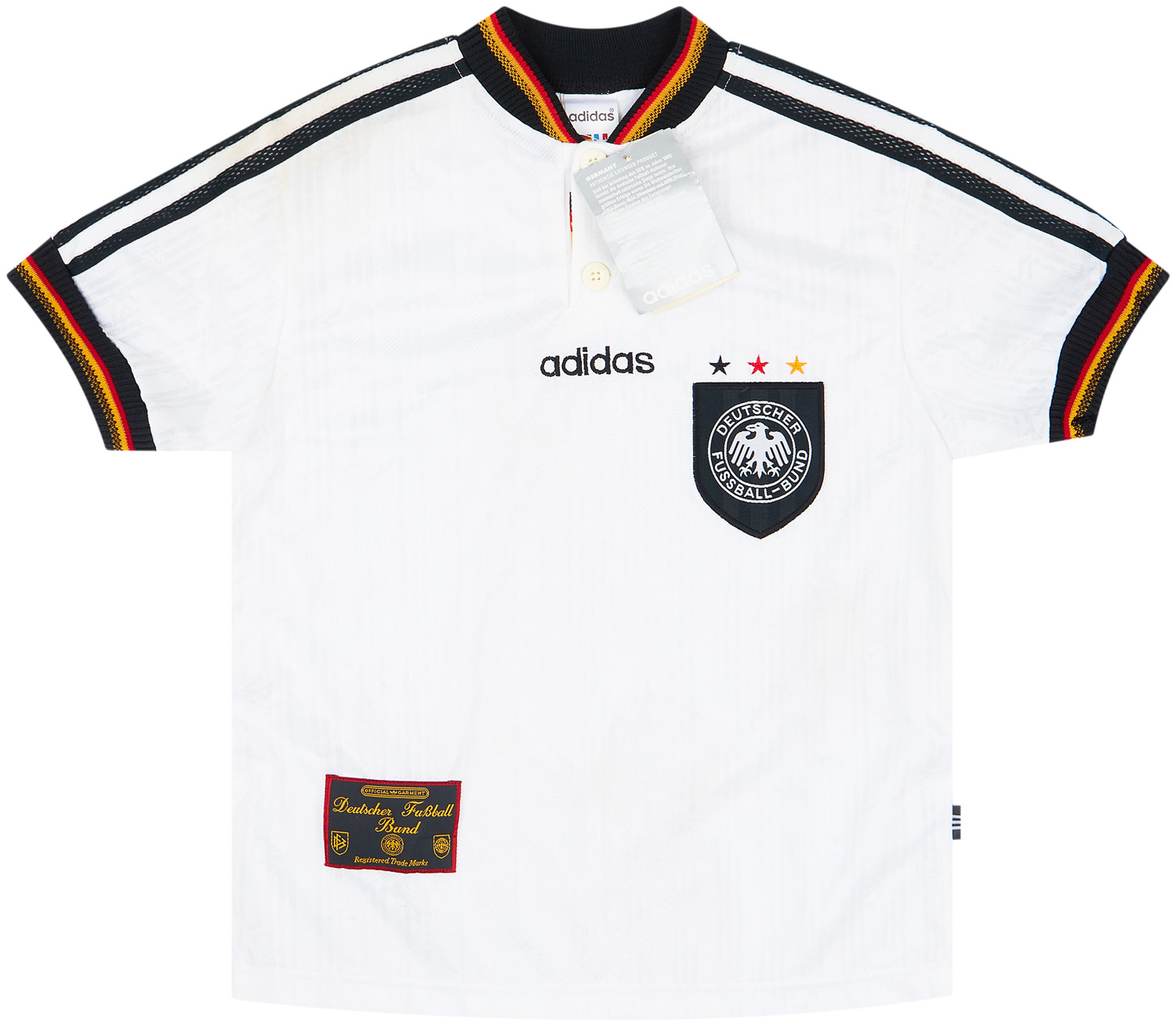 1996-98 Germany Home Shirt XS.Boys