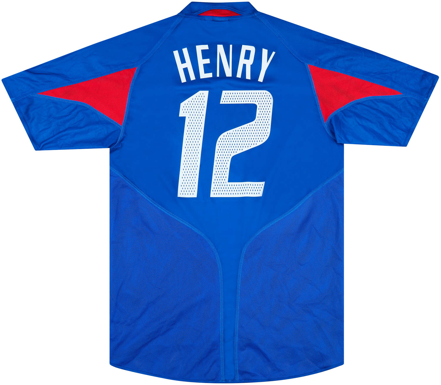 2004-06 France Home Shirt Henry #12 - NEW