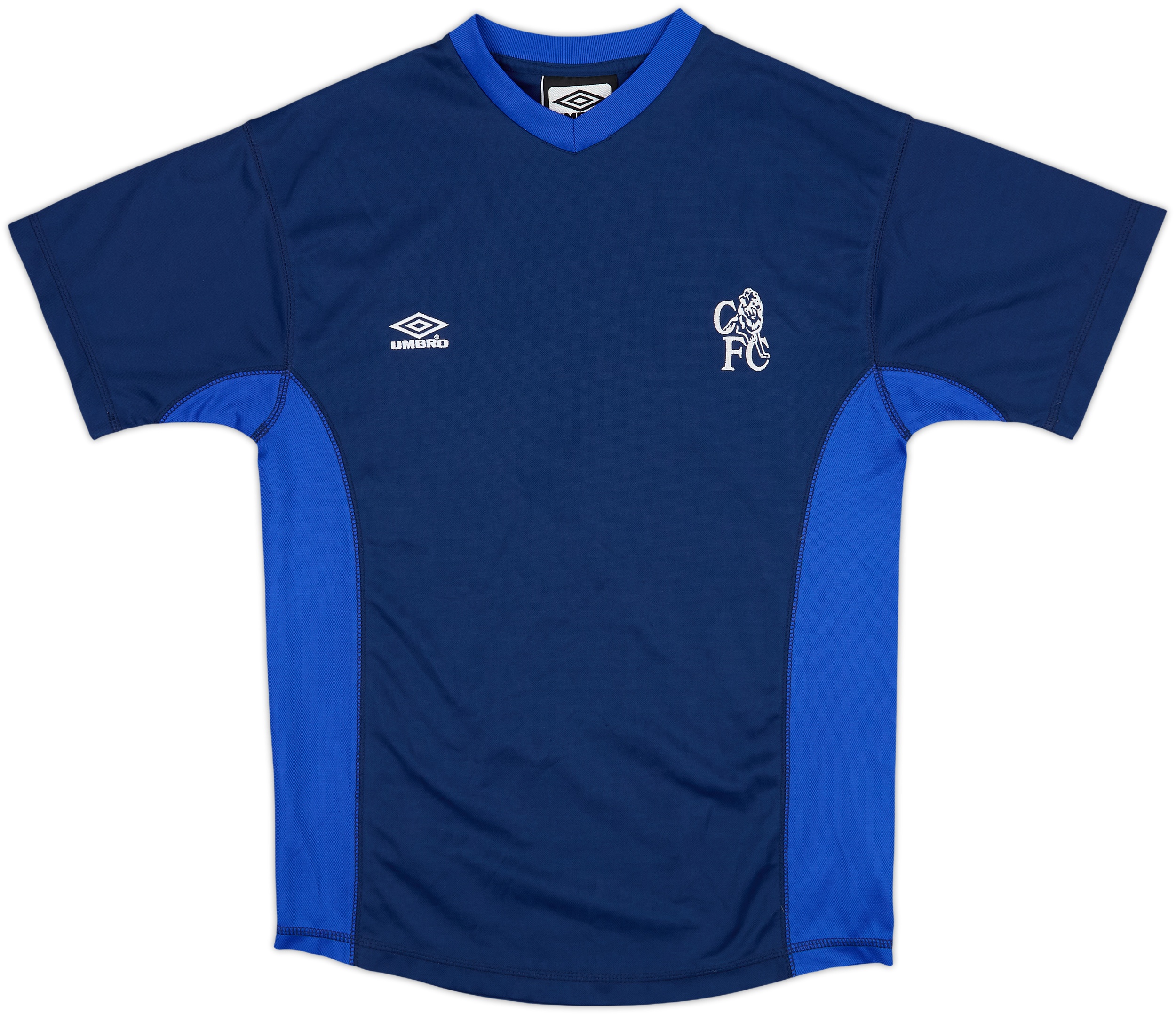 2000-01 Chelsea Umbro Training Shirt - 9/10 - (Y)