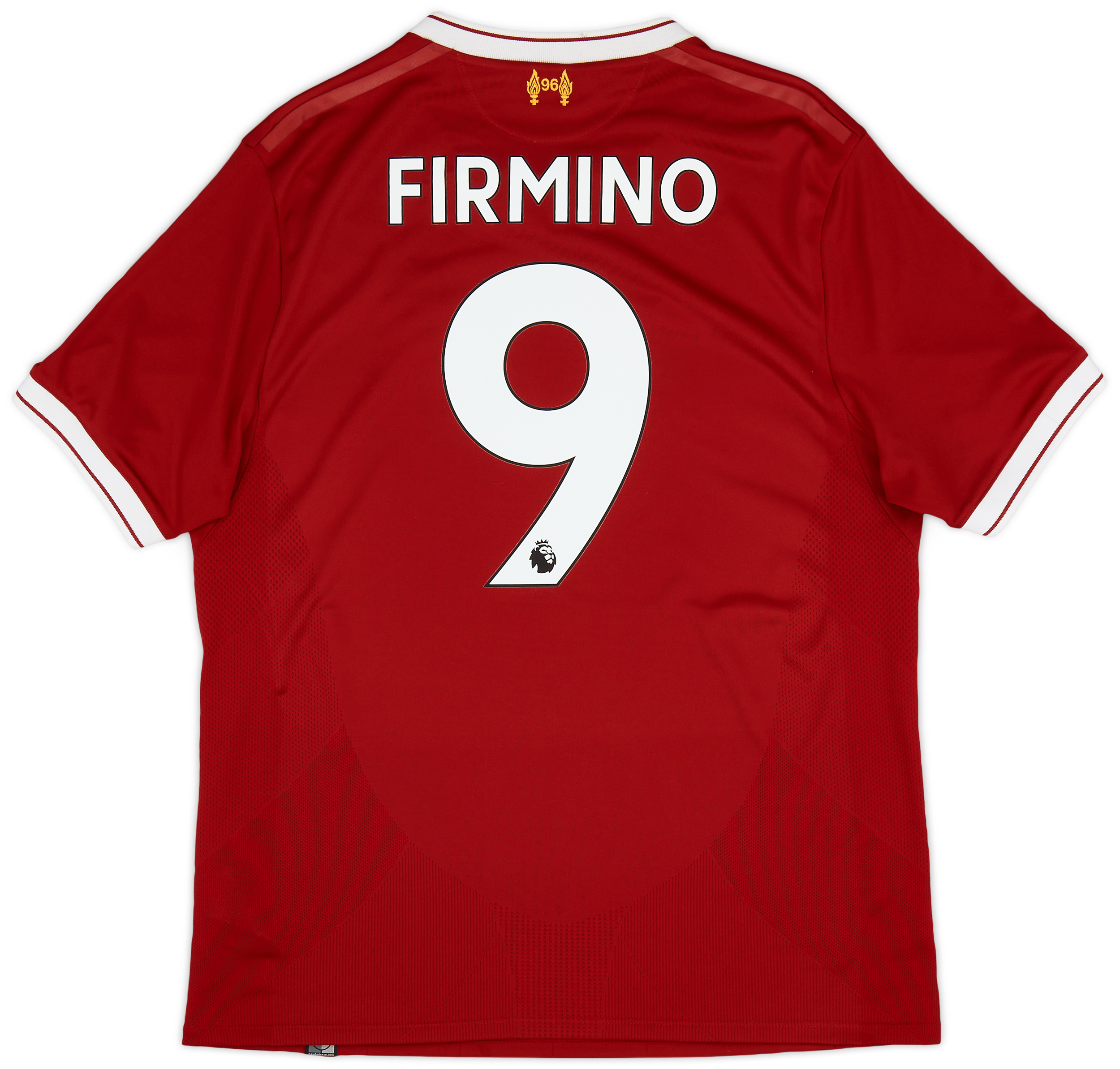 2017-18 Liverpool 125 Years Home Shirt Firmino #9 - 8/10 - (M)