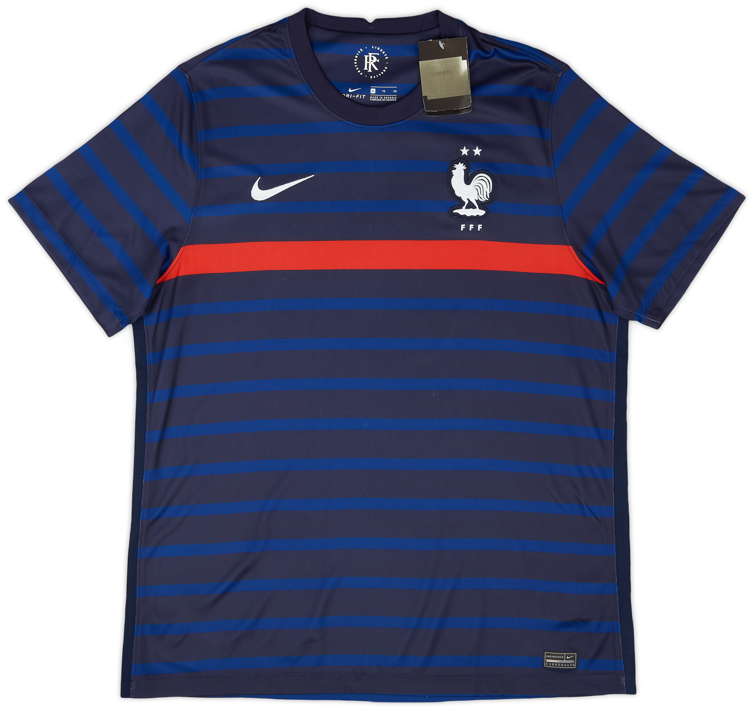 2020-21 France Home Shirt (XL)