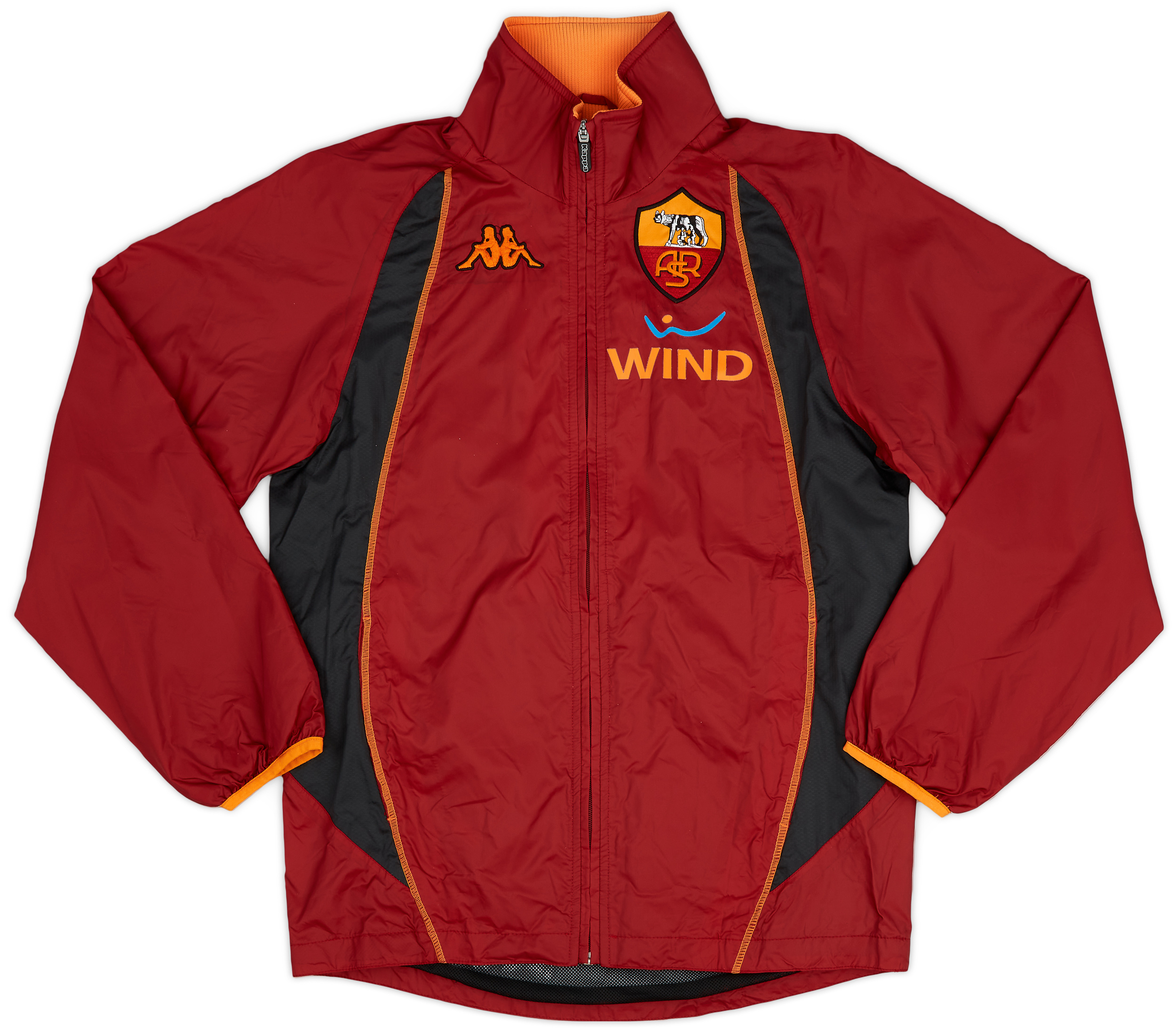 2008-09 Roma Kappa Track Jacket - 8/10 - (XS)
