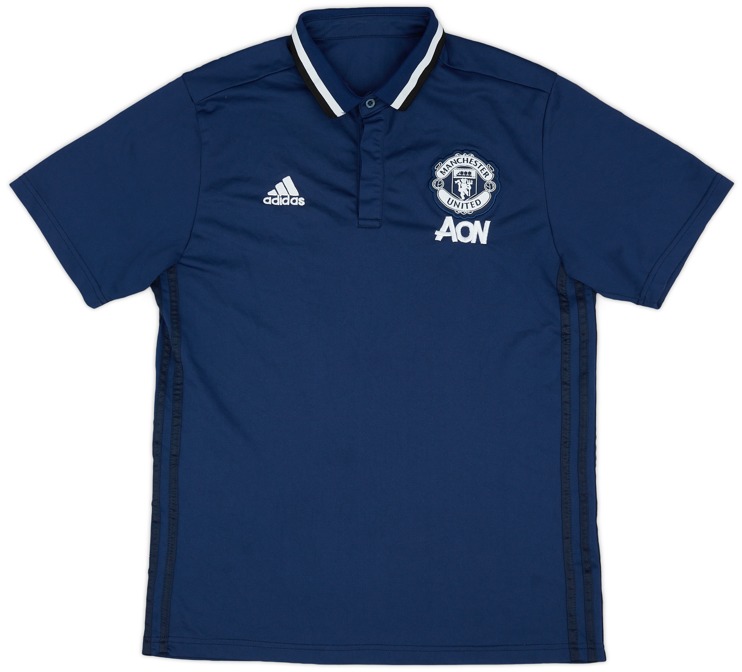 2016-17 Manchester United adidas Polo Shirt - 7/10 - (S)