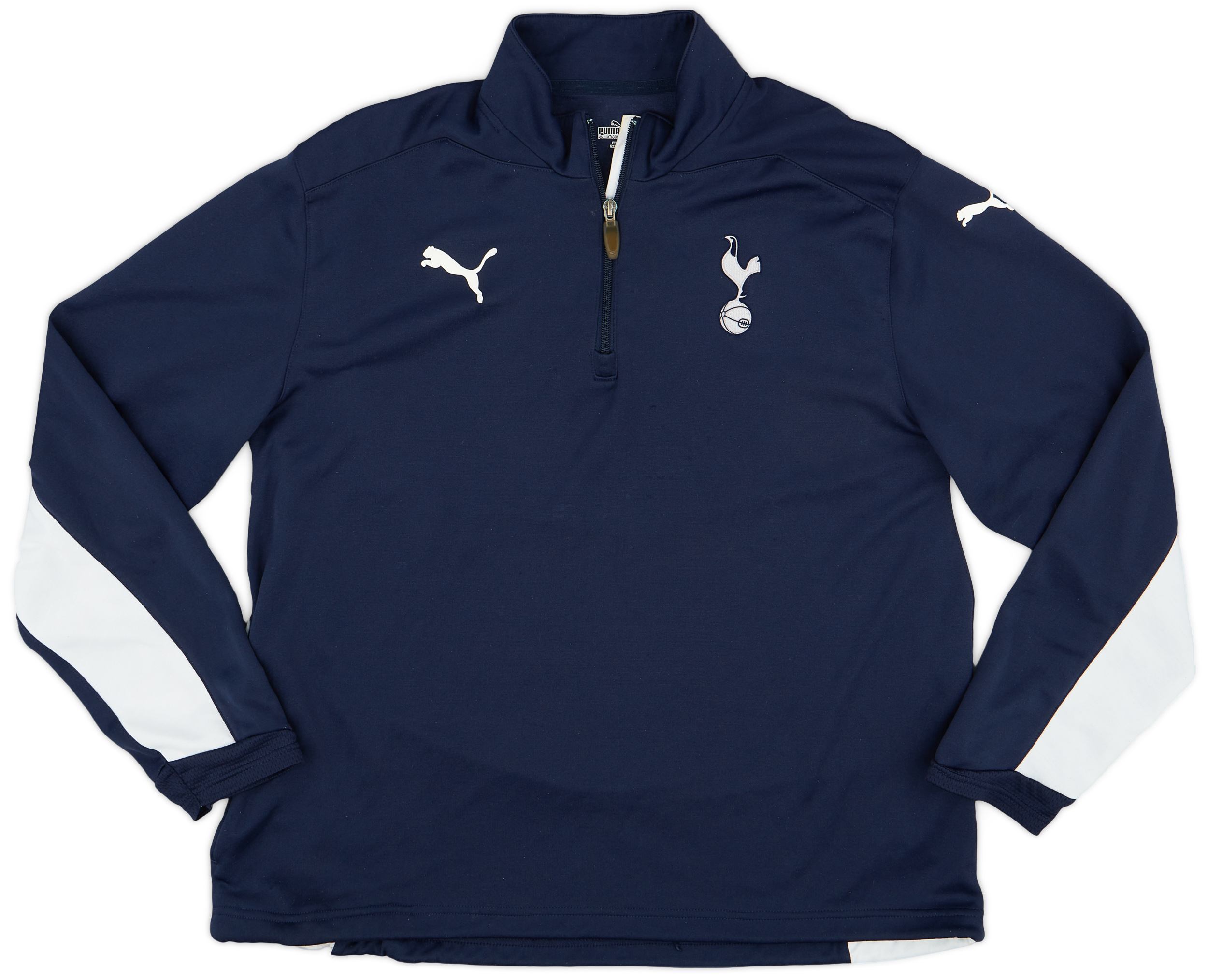 2008-09 Tottenham Puma 1/4 Zip Training Top - 8/10 - (L)