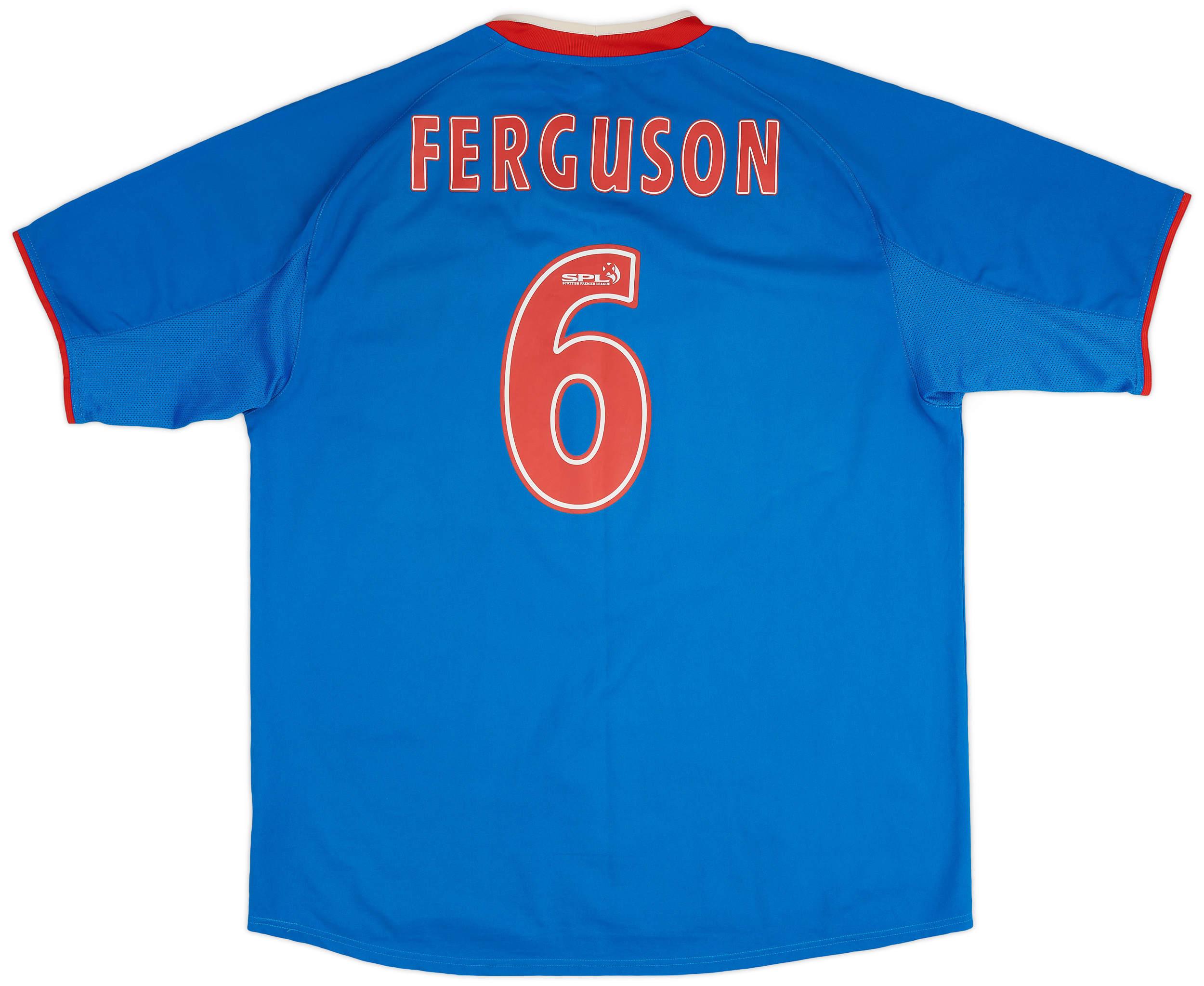 2003-05 Rangers Home Shirt Ferguson #6 - 6/10 - (XL)